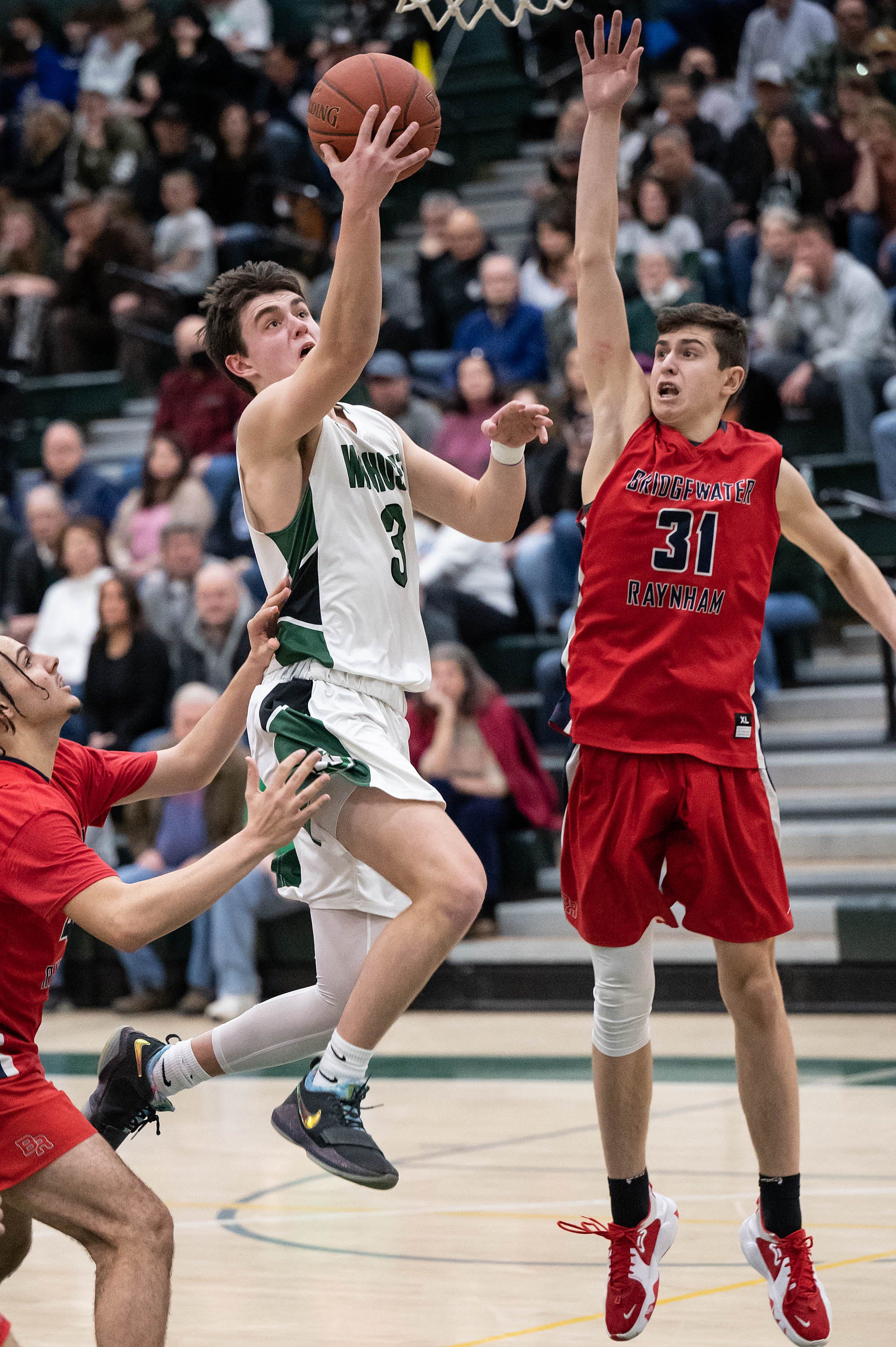 Braeden White points the way for surging David Prouty boys' basketball