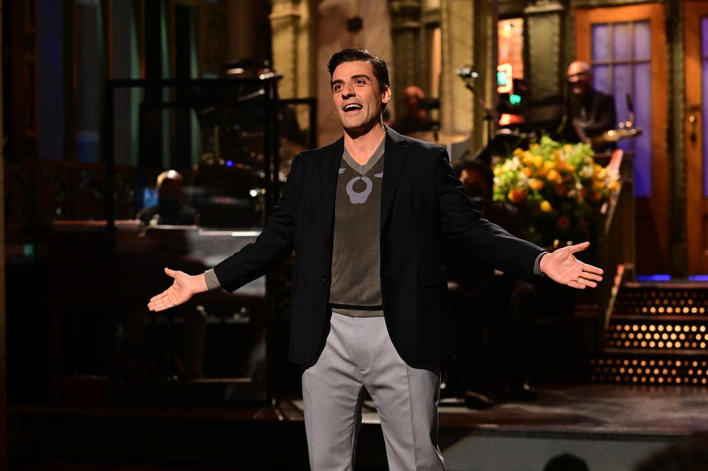 'SNL': Aidy Bryant tricks Oscar Isaac into acting out romantic fantasy