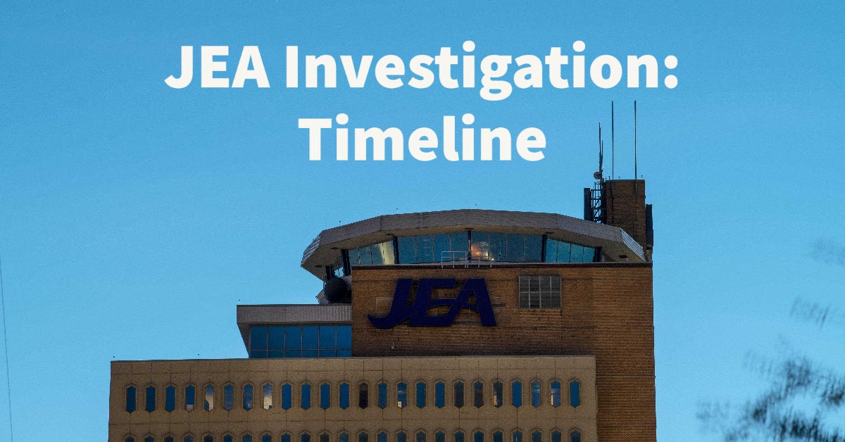 Timeline: The attempt to sell JEA and the legal trouble that followed
