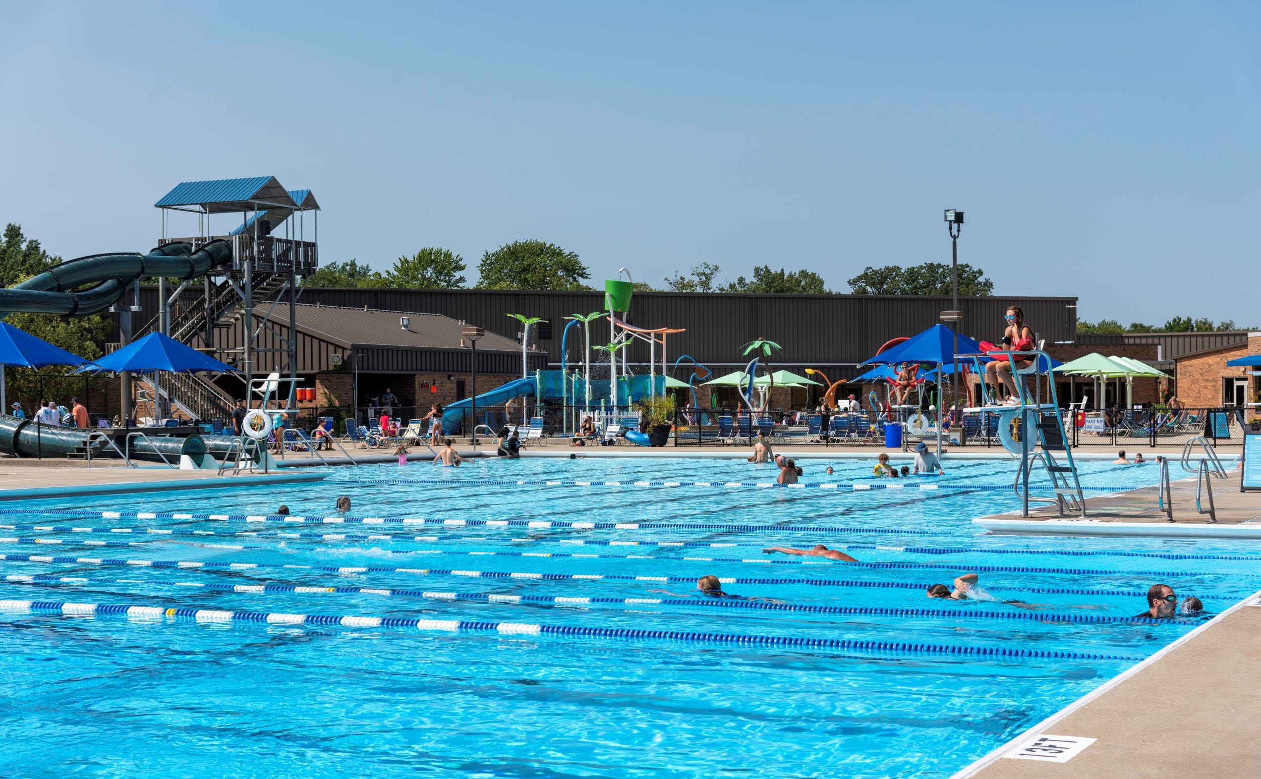 Ohio state parks waive pool fees today due to heat advisory