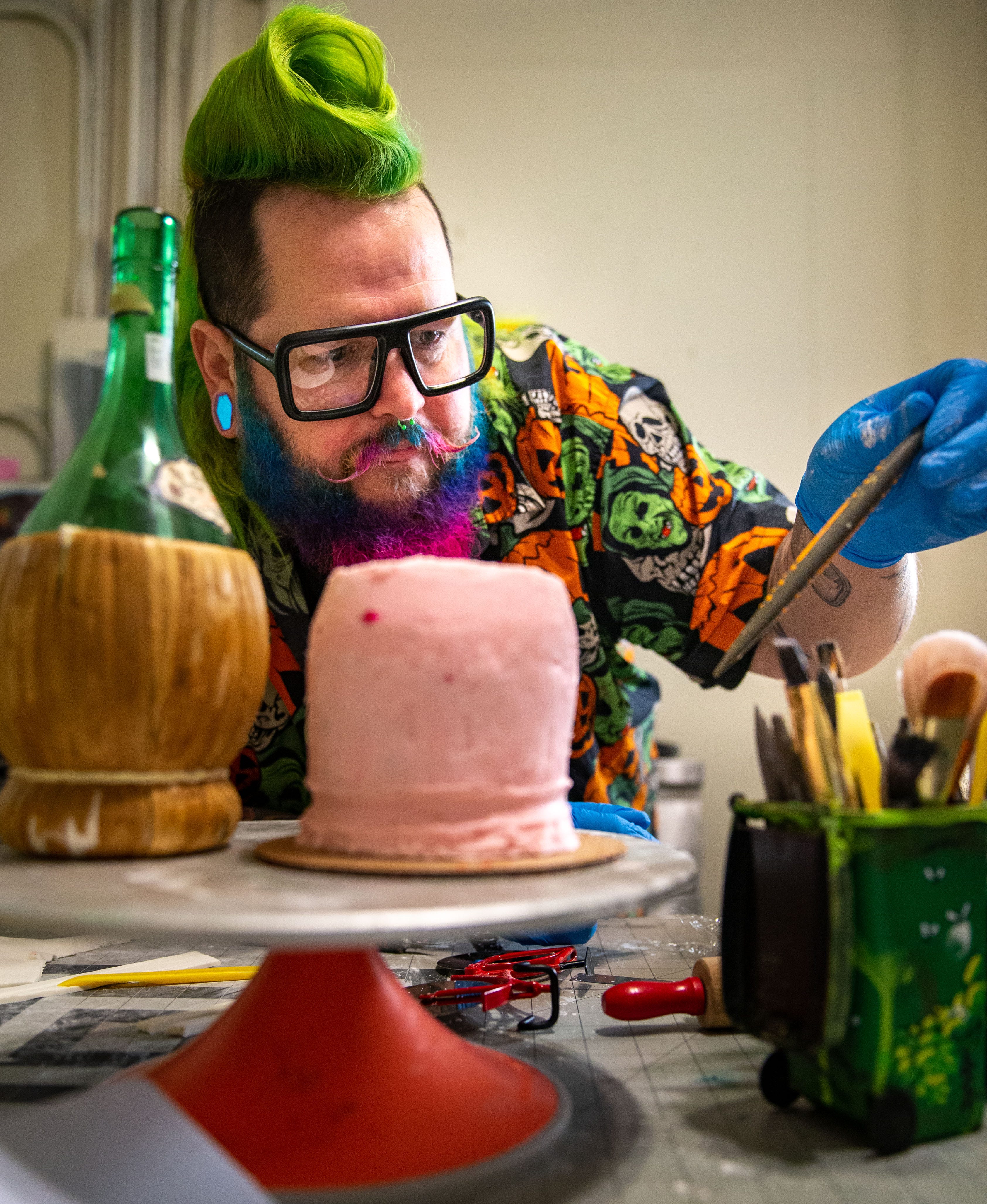 Baker Andrew Fuller of Sugar Freakshow wins 'Is It Cake?' on Netflix