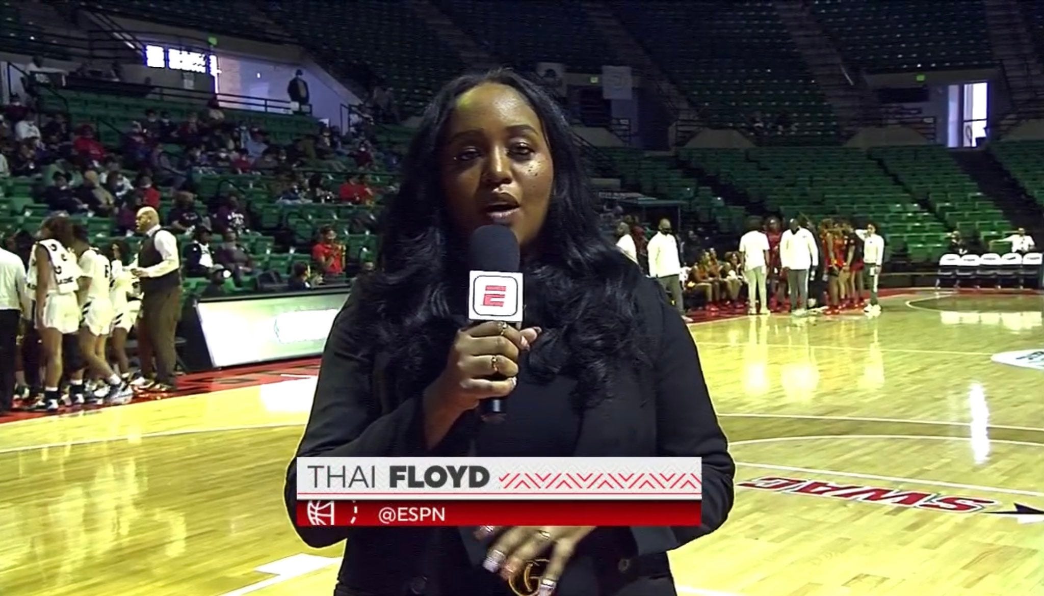 FAMU alum Thai Floyd, daughter of FSU's William Floyd, makes ESPN debut