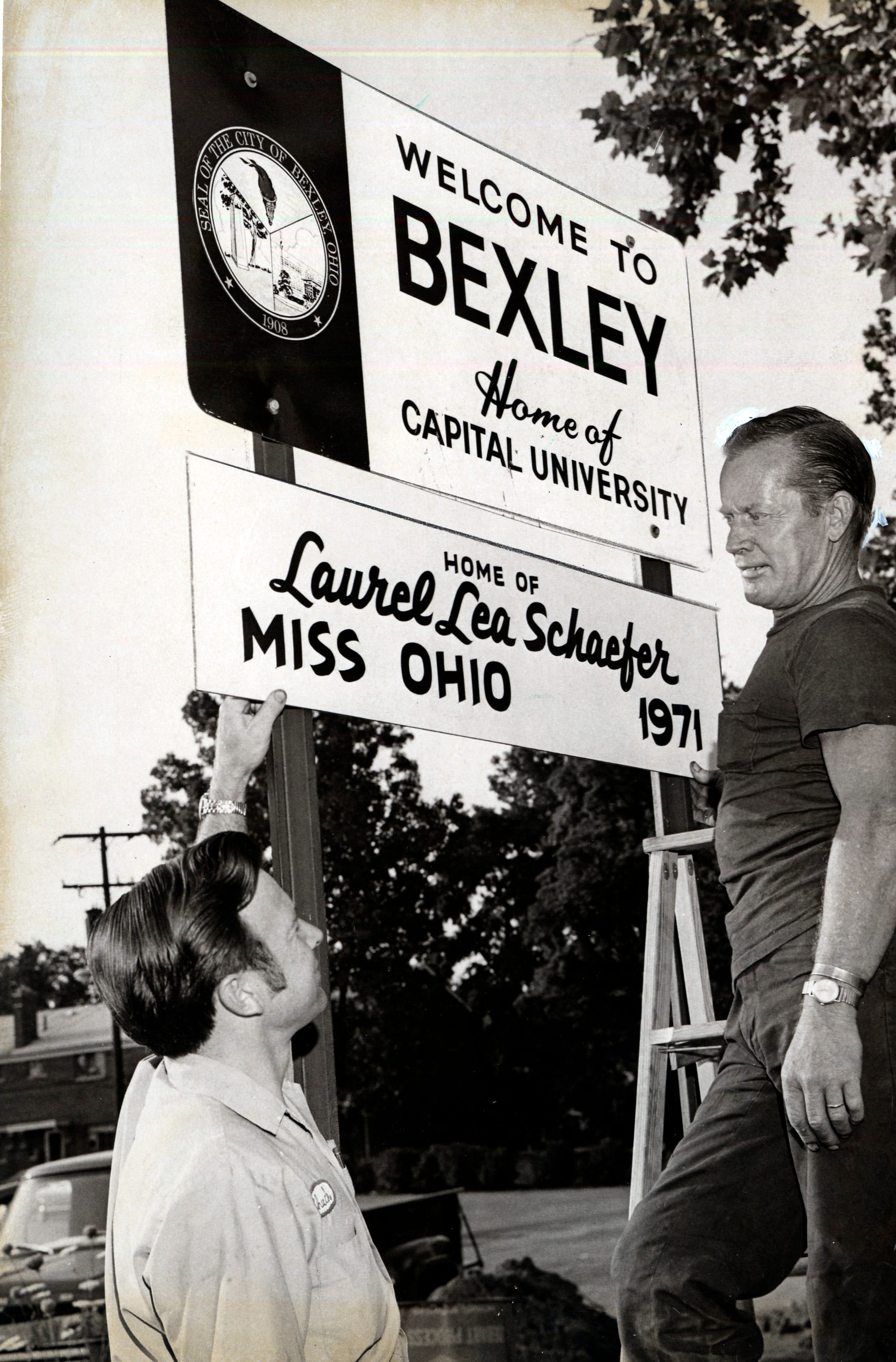 Miss America 1972 Laurel Lea Schaefer hailed from Bexley