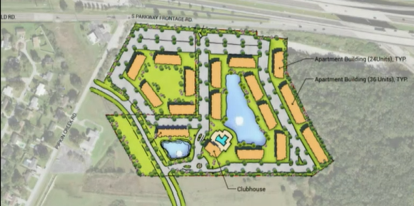 Nearly 400-unit apartment complex up for vote in Lakeland
