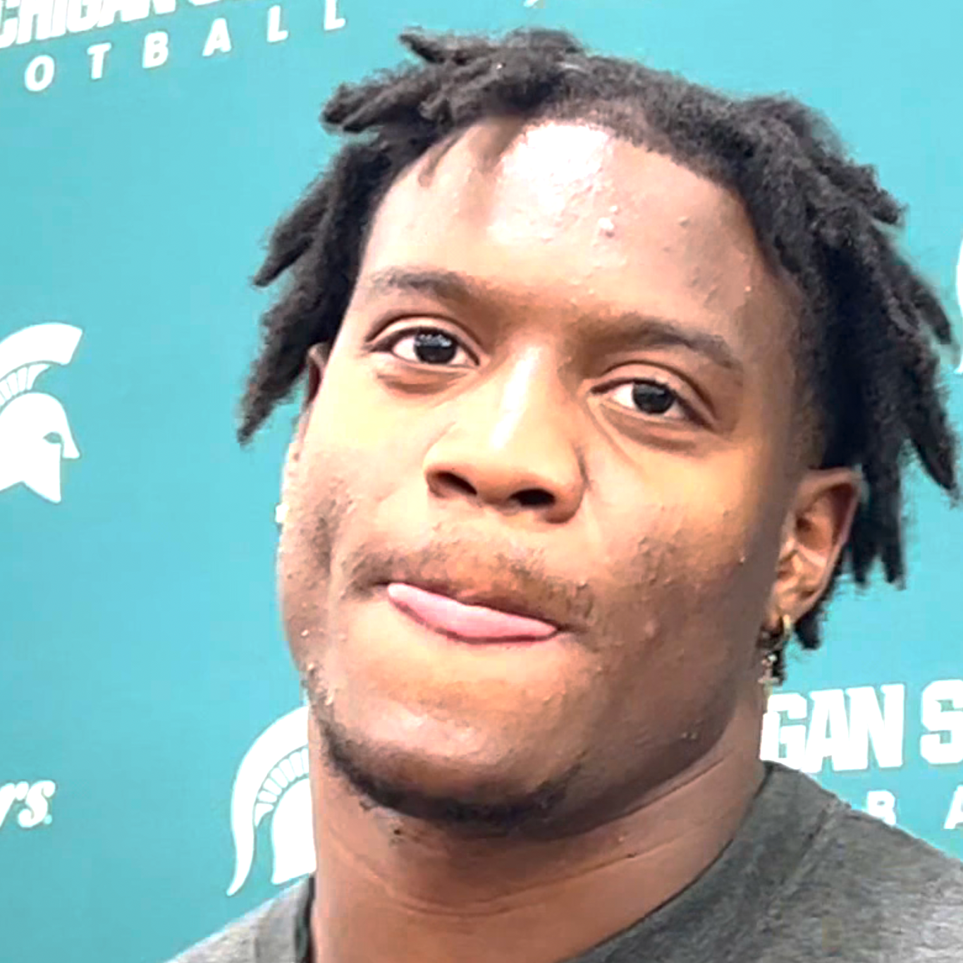 MSU's Kenneth Walker on relationship with Connor Heyward