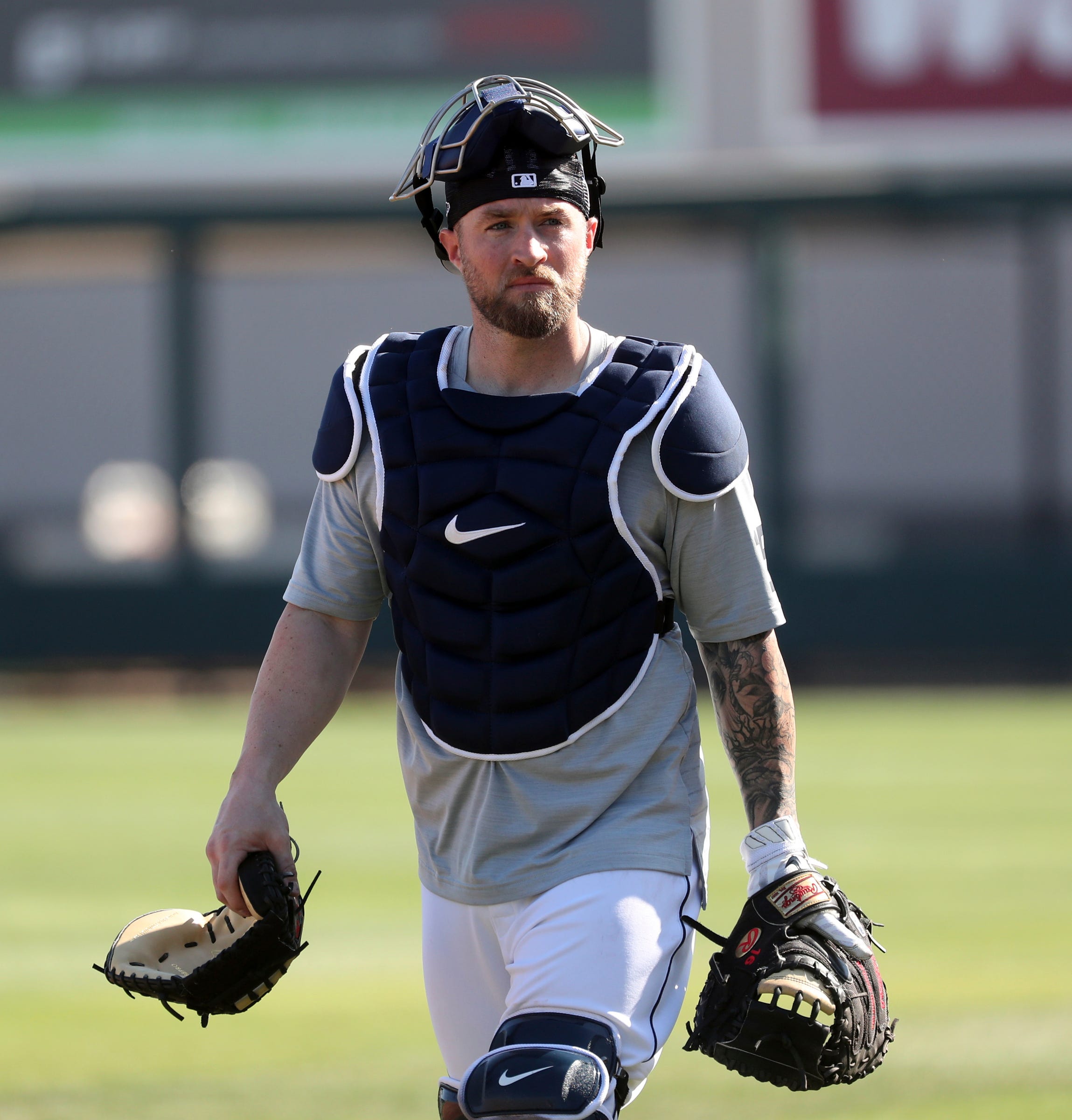 Detroit Tigers' Tucker Barnhart may be the biggest offseason addition