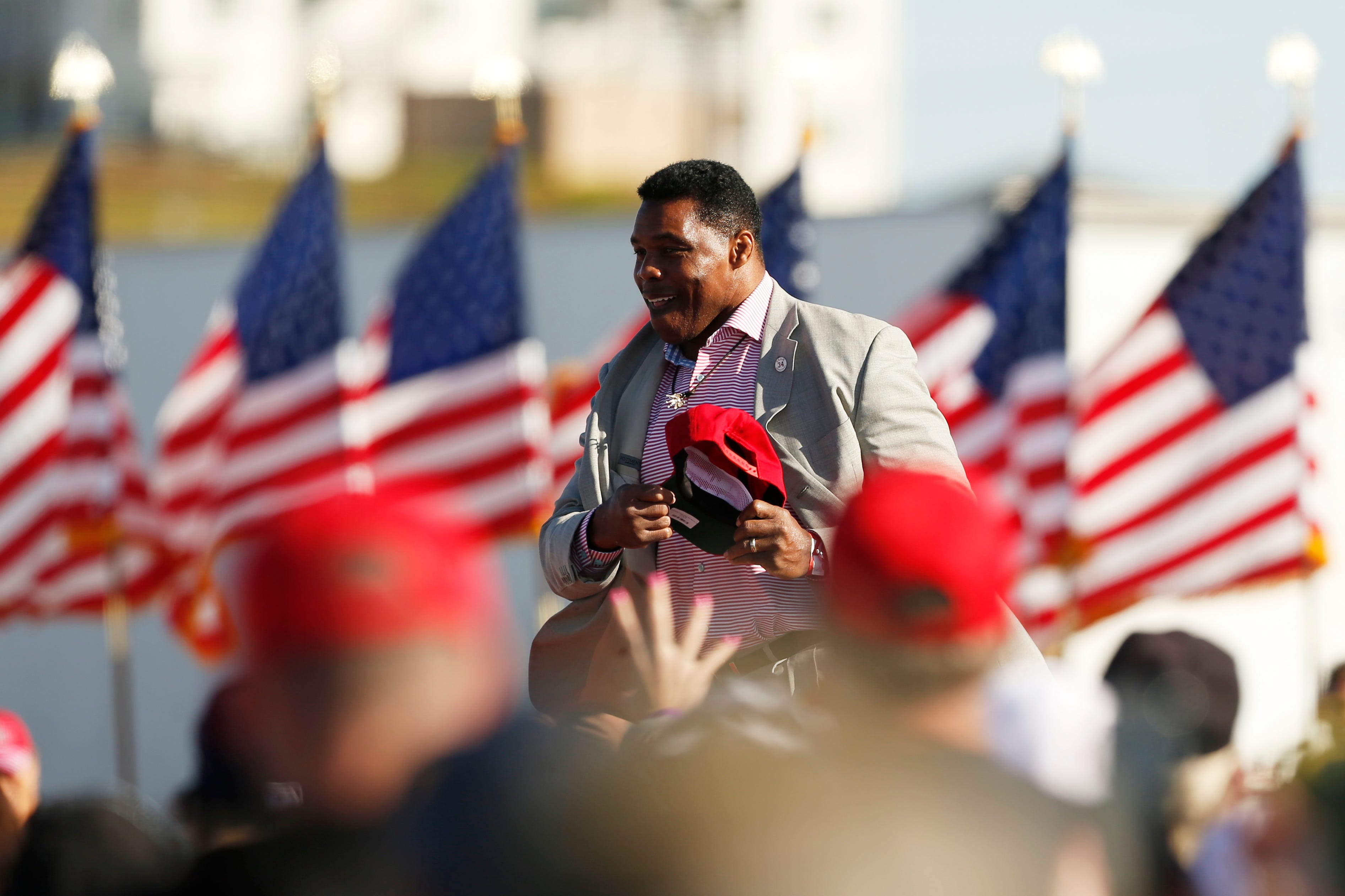 Herschel Walker rally in Athens, Ga. on Monday before Election Day