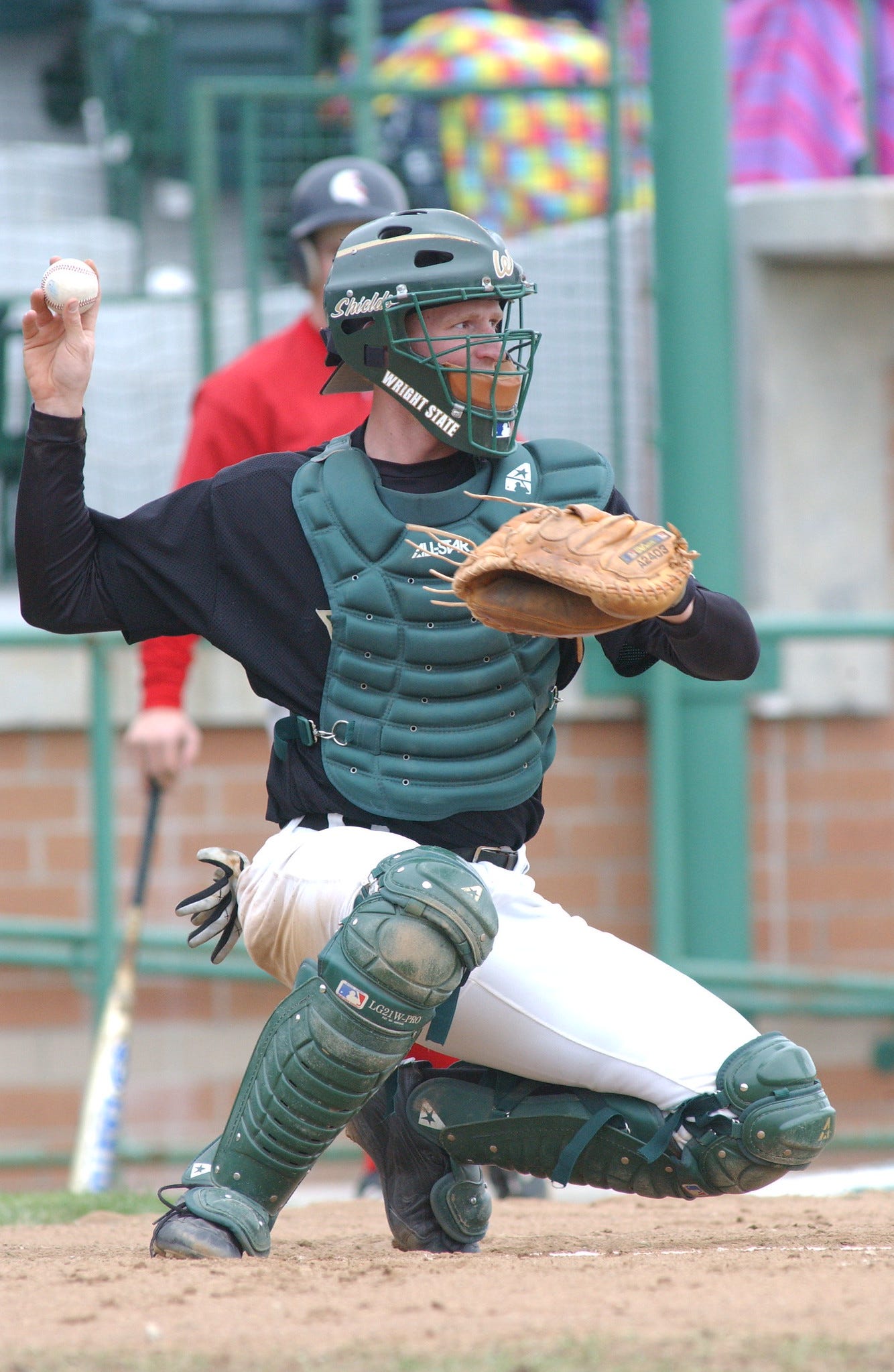 Harlem's power-hitting catcher Nick Shields set record at Wright State
