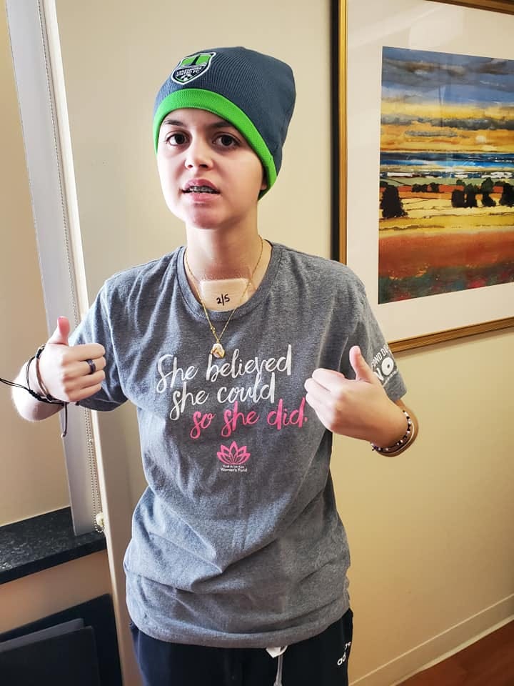 Kiel's Kenzie Koppenhaver back on soccer team 3 months after coma