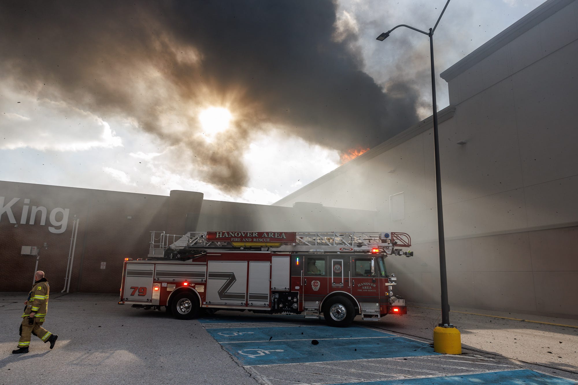 Fire causes estimated $1 million damage in North Hanover Mall