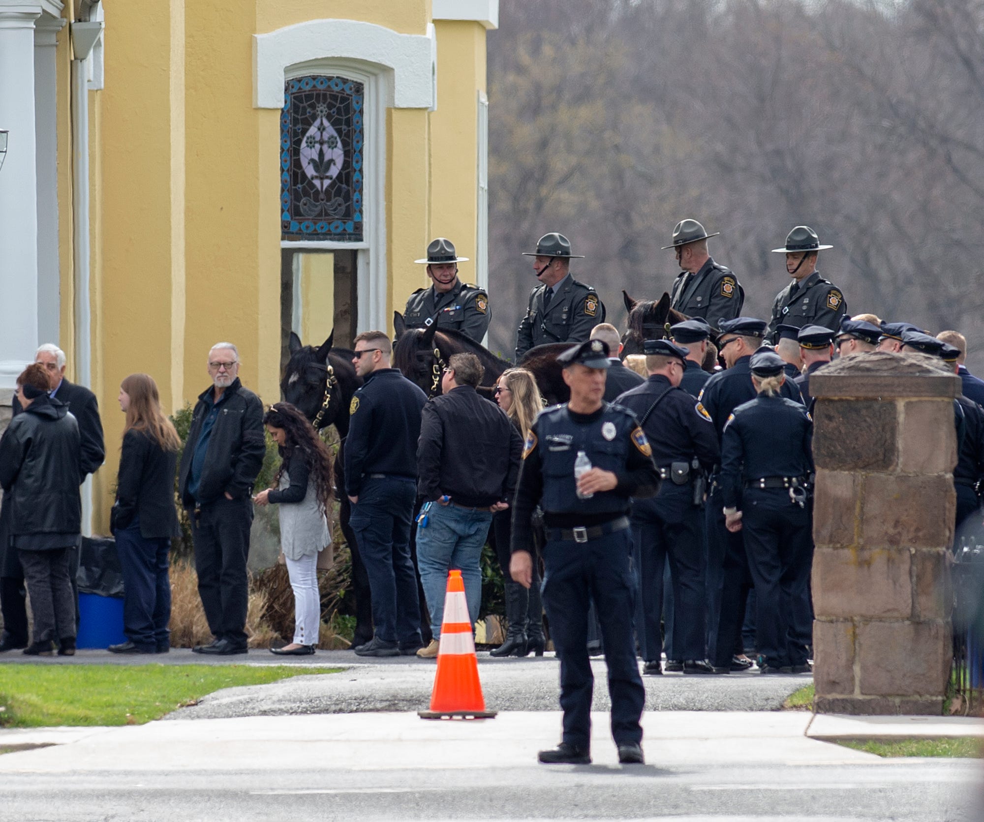 PA state trooper killed: Viewing held at Wade Funeral Home