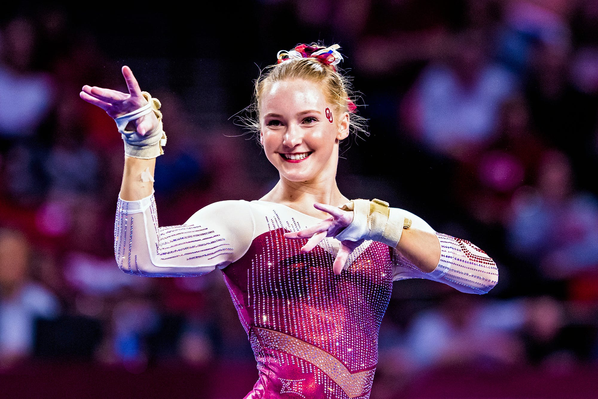 OU women's gymnastics: Jenna Dunn, Bell Johnson key NCAA title hopes
