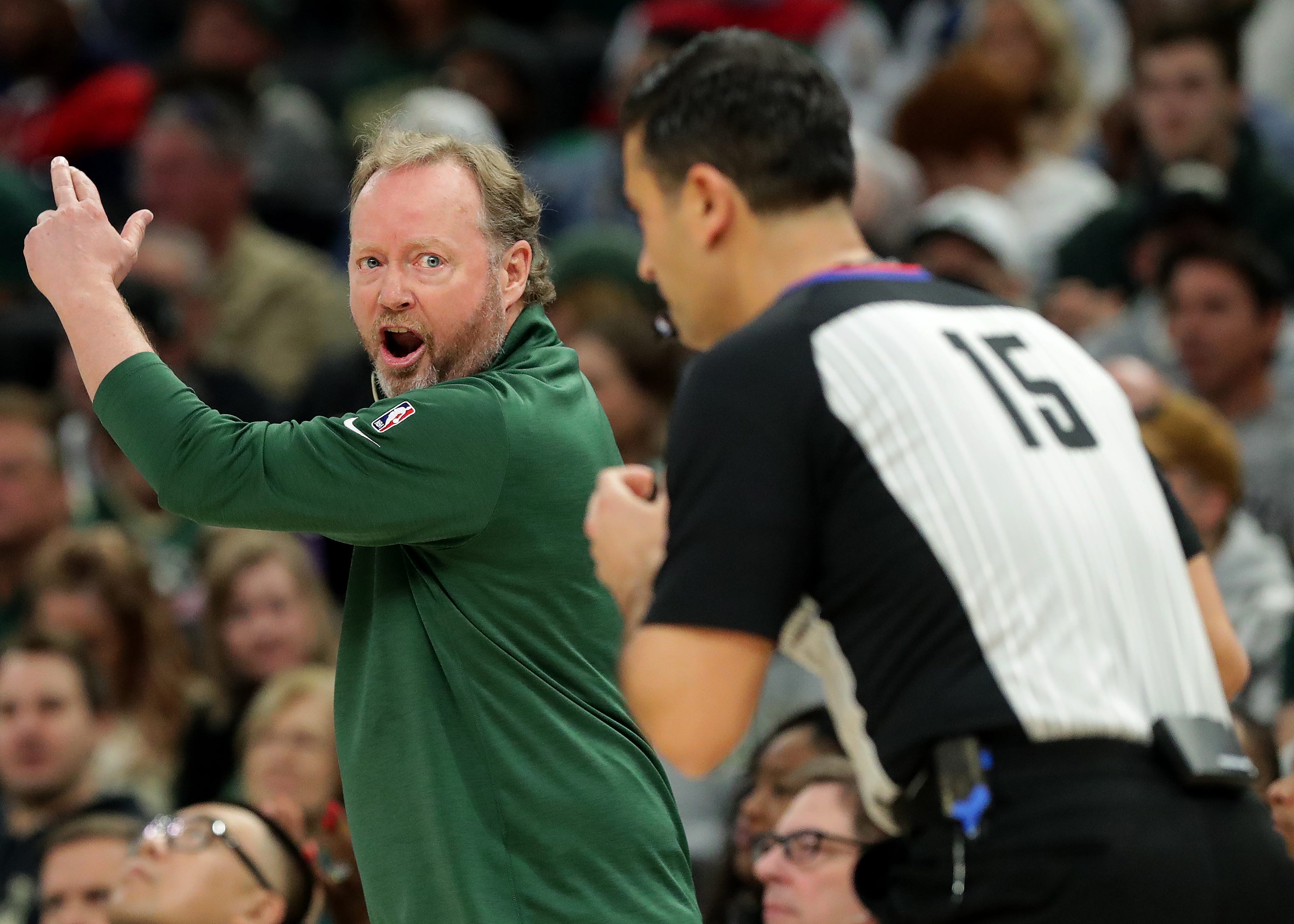 Milwaukee Bucks coach Mike Budenholzer makes lineup changes
