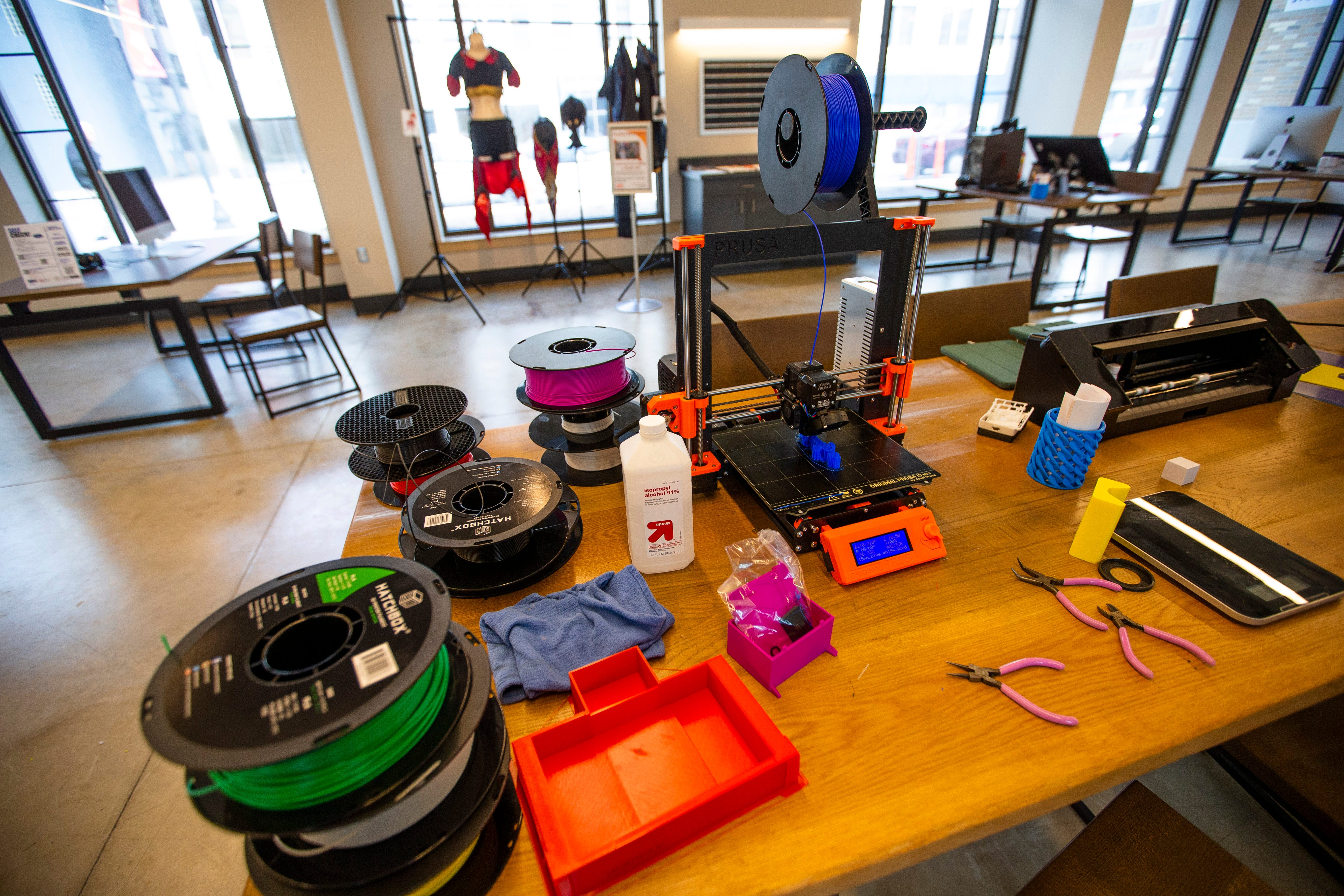 Downtown South Bend library opens community gathering space