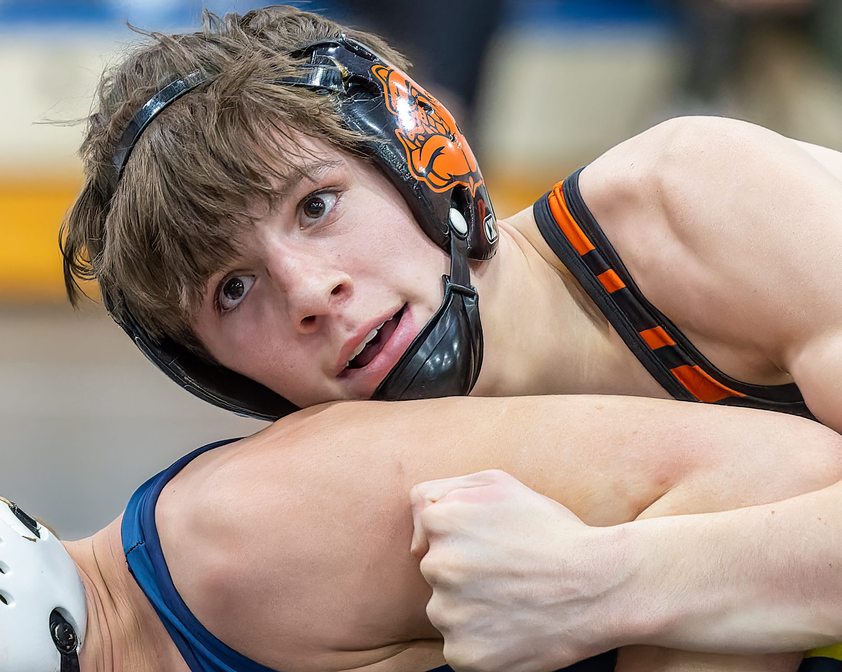 New shoes lured Wrestler of the Year Aiden Smith to his first practice