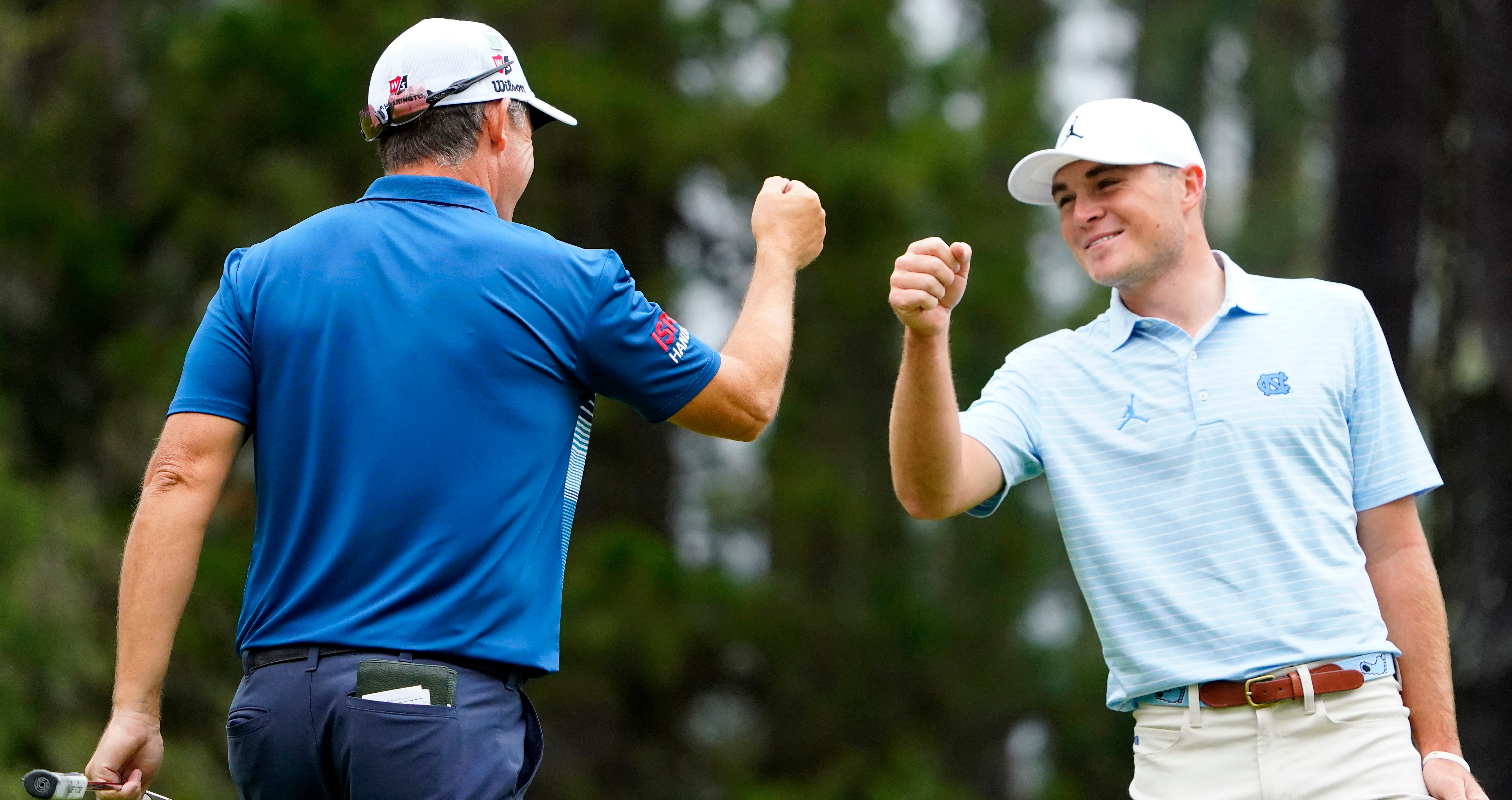 UNC golfer Austin Greaser experiences Tiger 'roars' in Masters debut