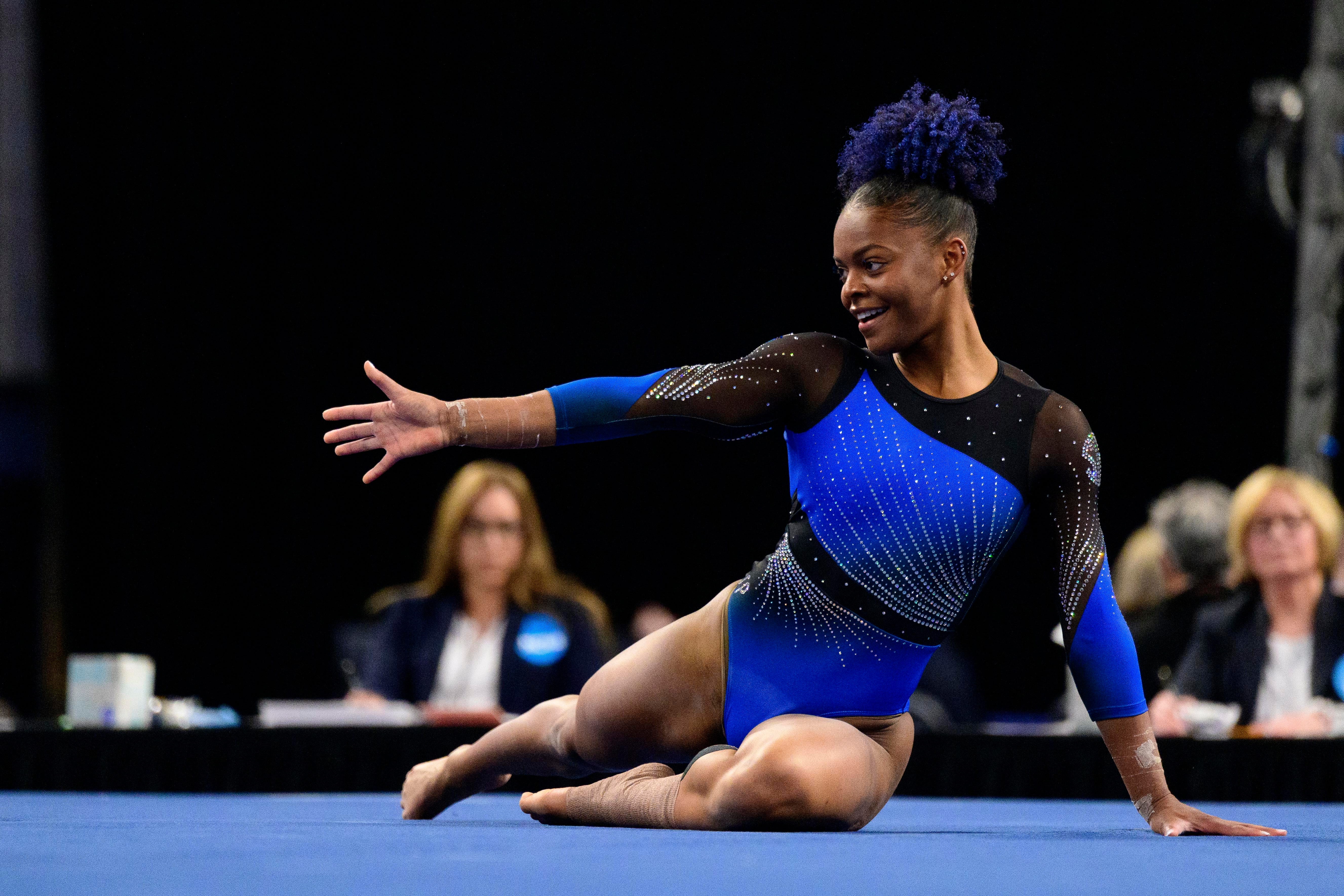 Trinity Thomas wins all-around NCAA championship, Florida on to final