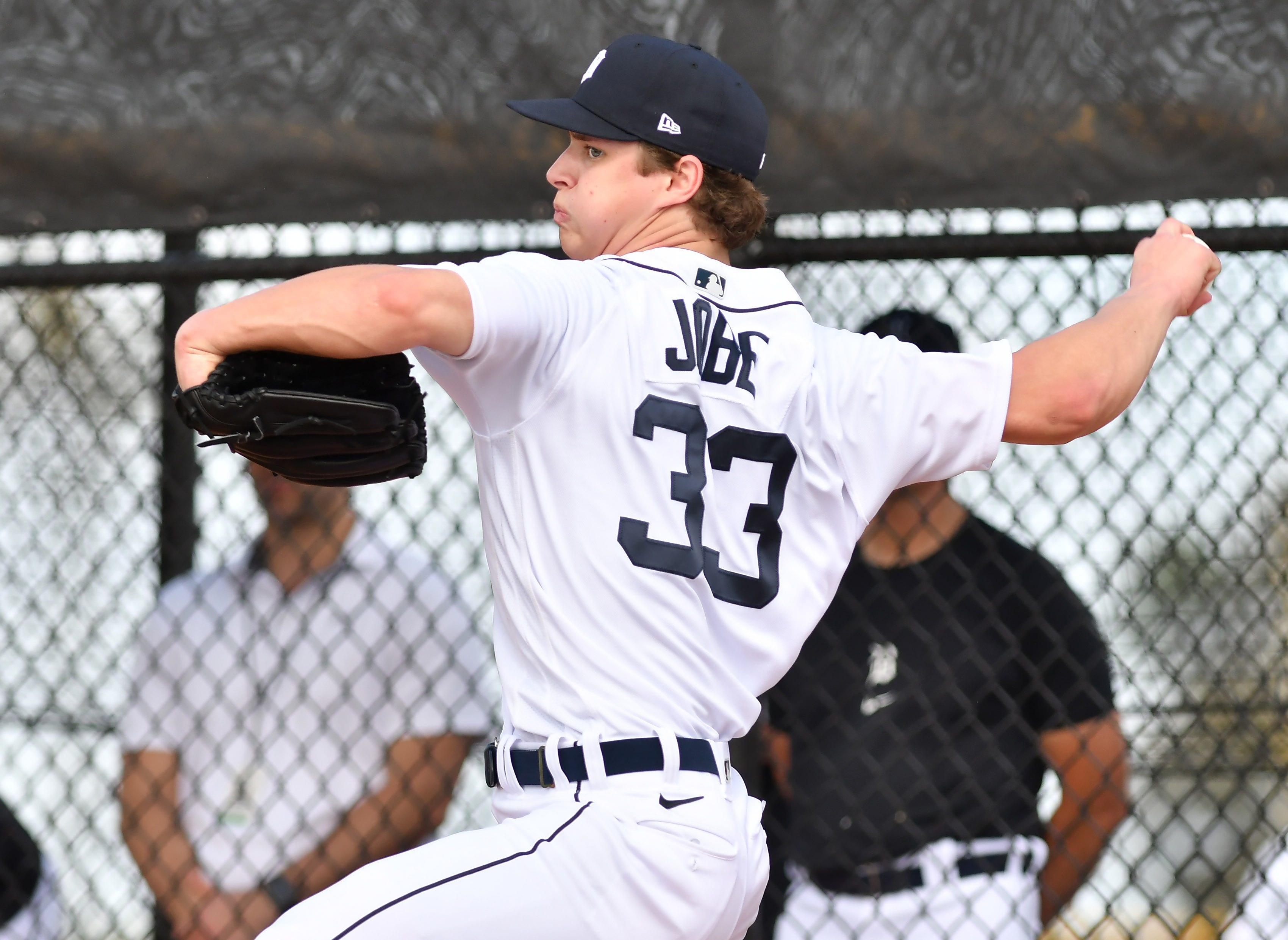 Jackson Jobe, Detroit Tigers' pitching prospect, makes pro debut