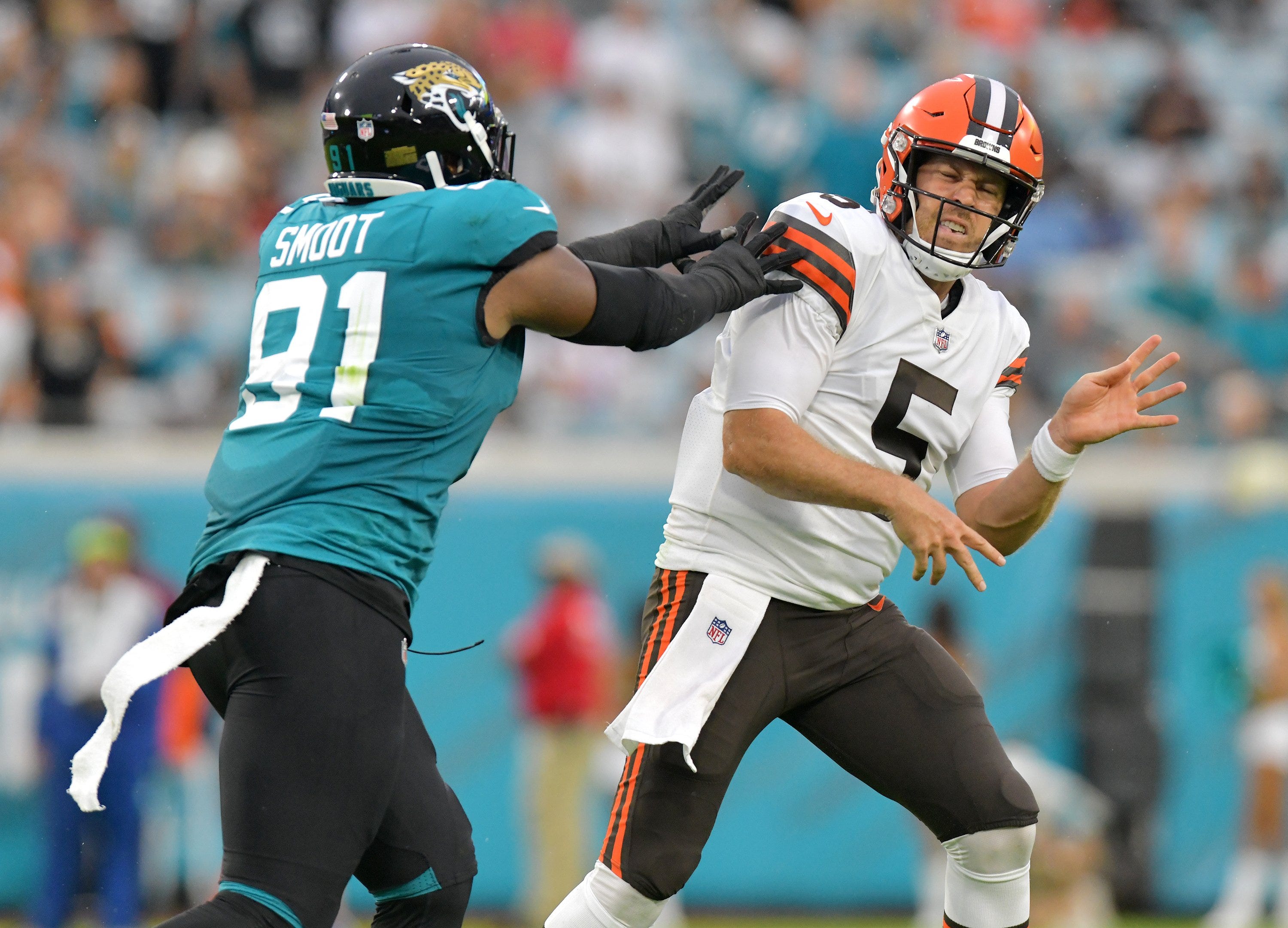 Can Aiden Hutchinson, Trevon Walker help Jaguars at edge rusher?