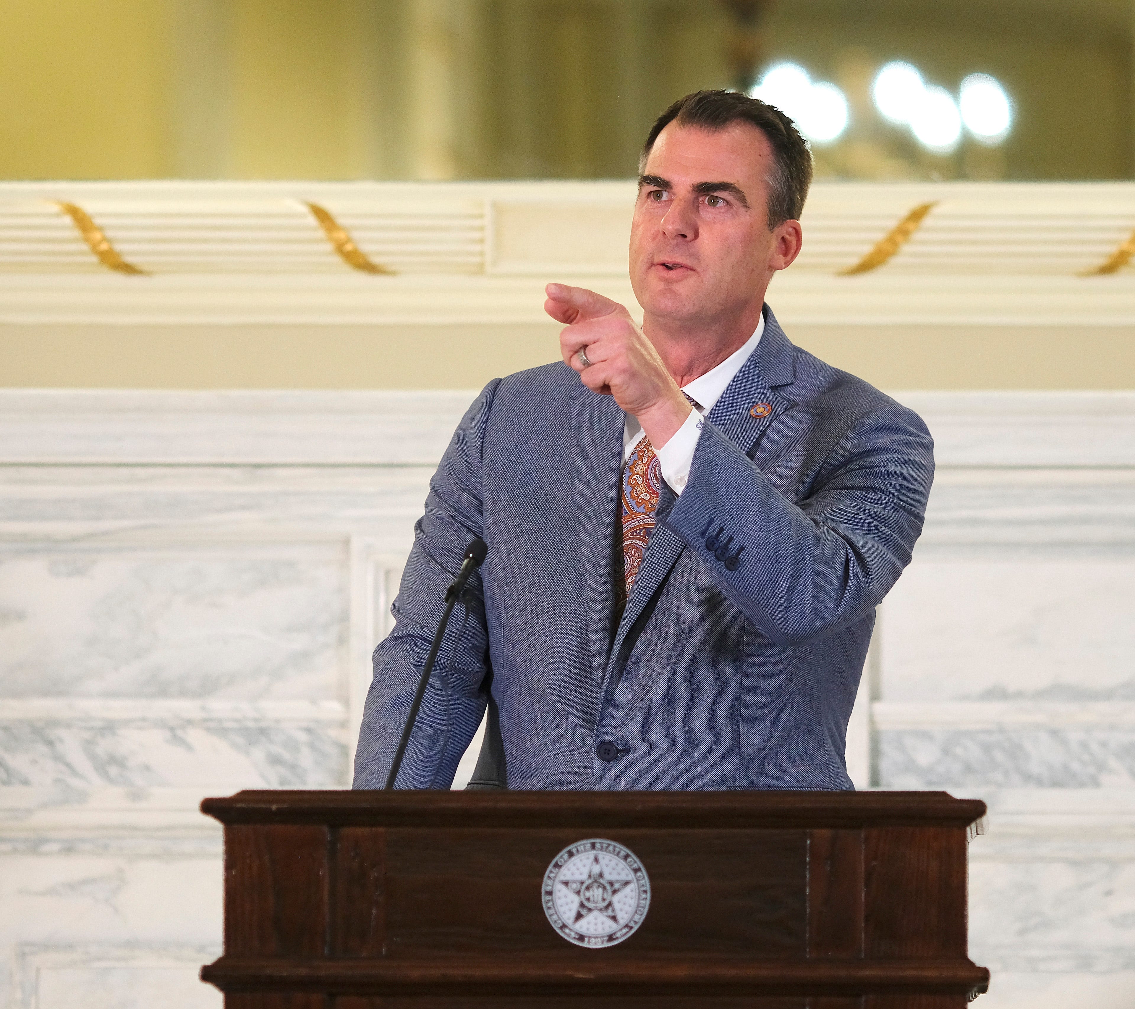 Stitt vetoes financial disclosure requirement for executive appointees