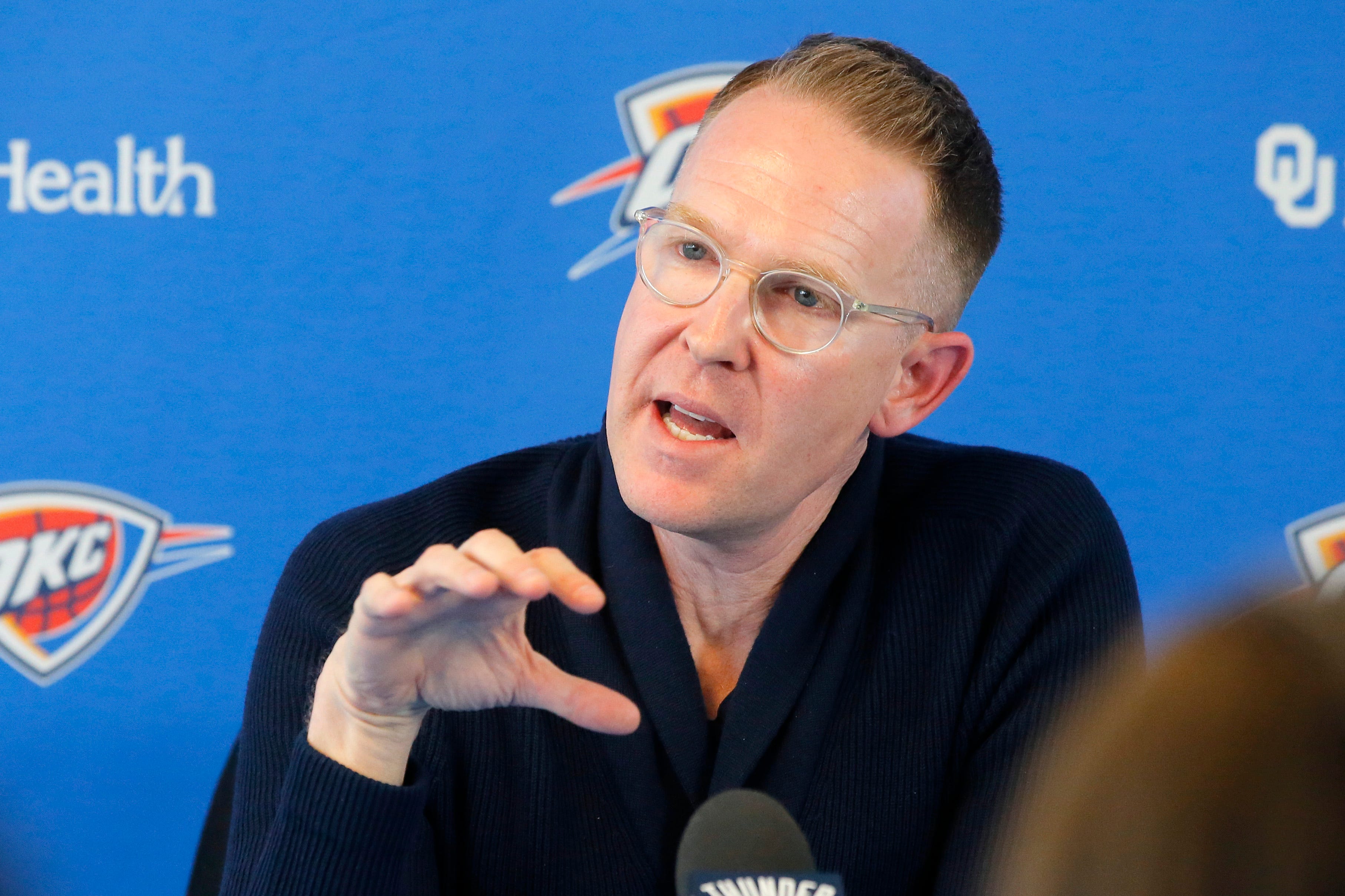Sam Presti talks NBA Draft, OKC Thunder's future in exit interview