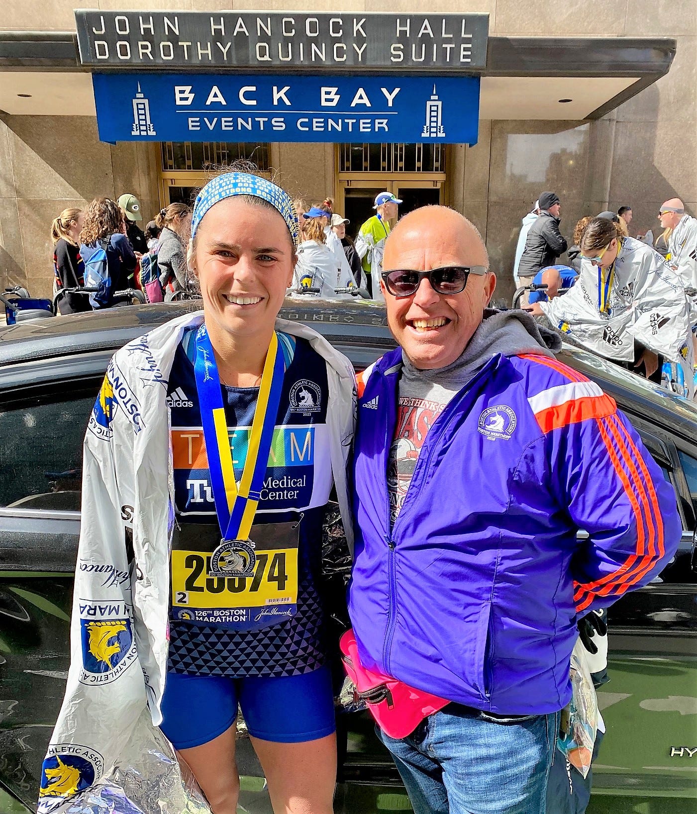 York graduate Taylor Simpson runs her first Boston Marathon