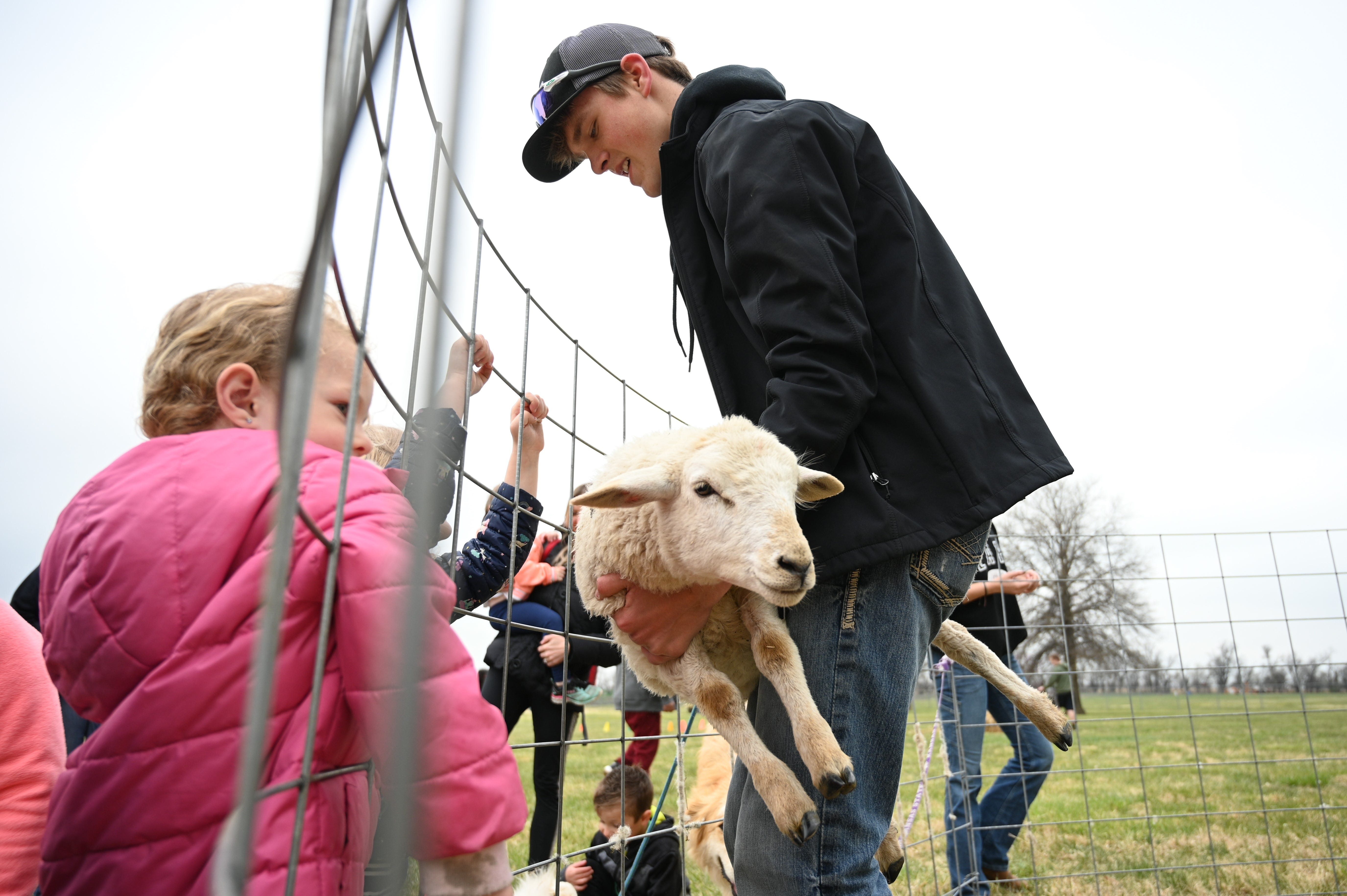 Inman High School FFA Hosts Barnyard Day for local elementary students