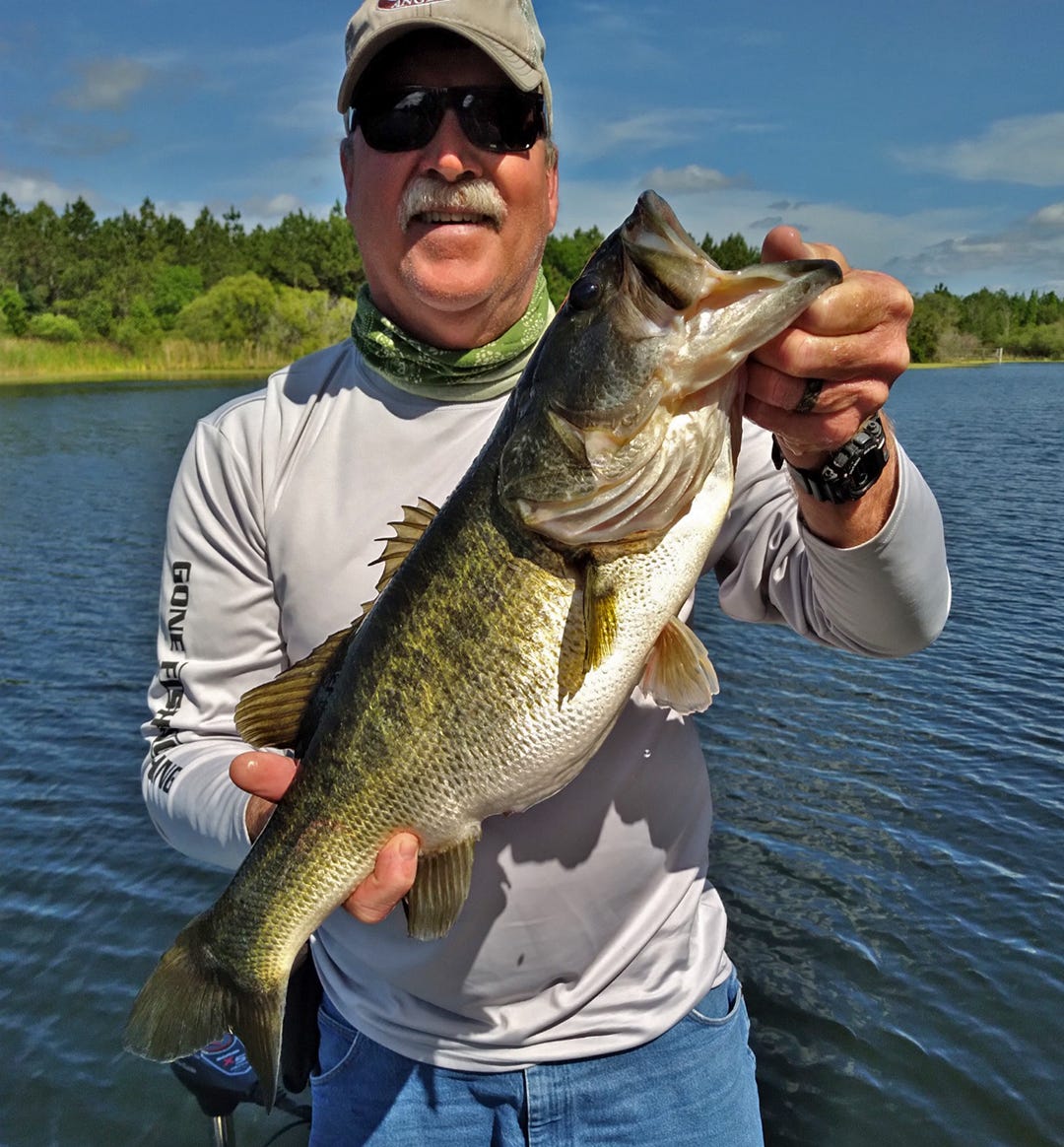 Freshwater: The bass bite is excellent around the area