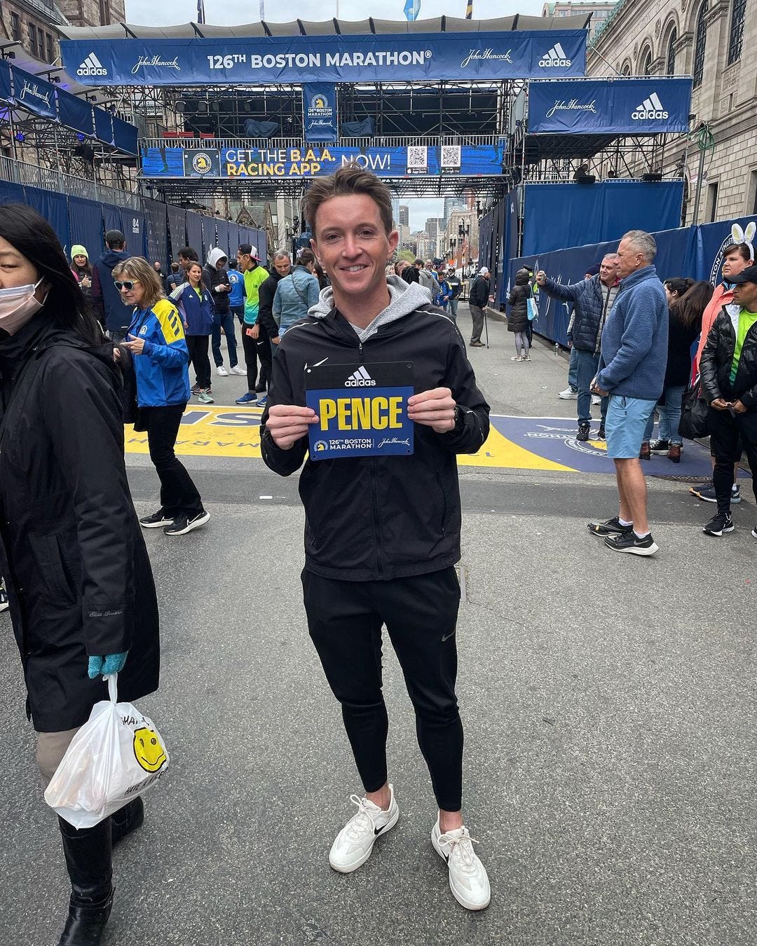 UIS coach Tyler Pence of Springfield finishes 30th at Boston Marathon