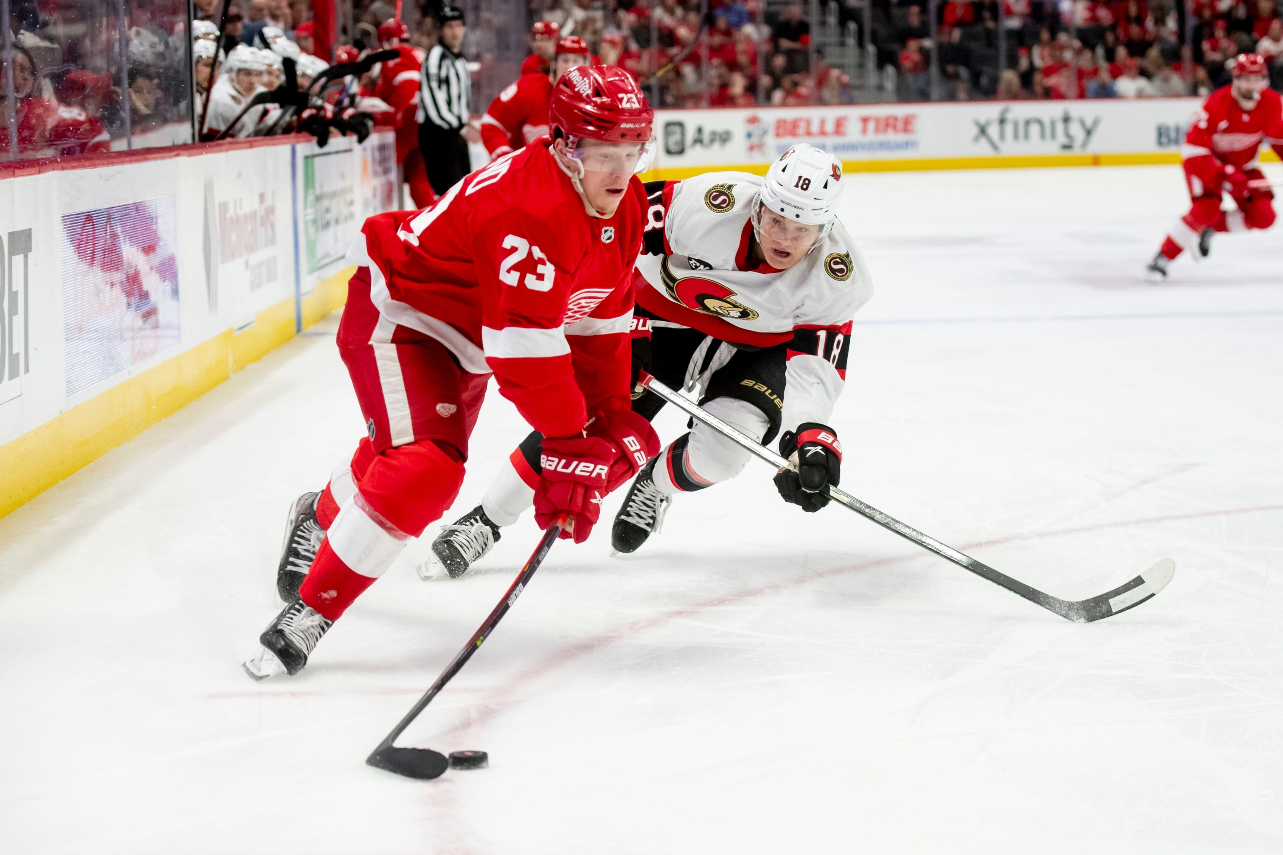 Detroit Red Wings' Lucas Raymond continues to flash 'huge potential' in ...