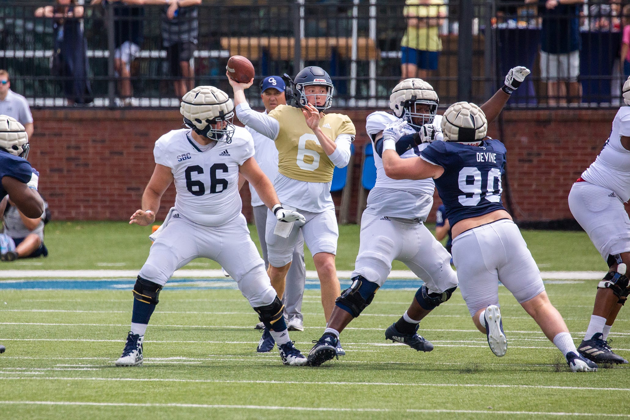 Clay Helton brings more passing to Georgia Southern offense