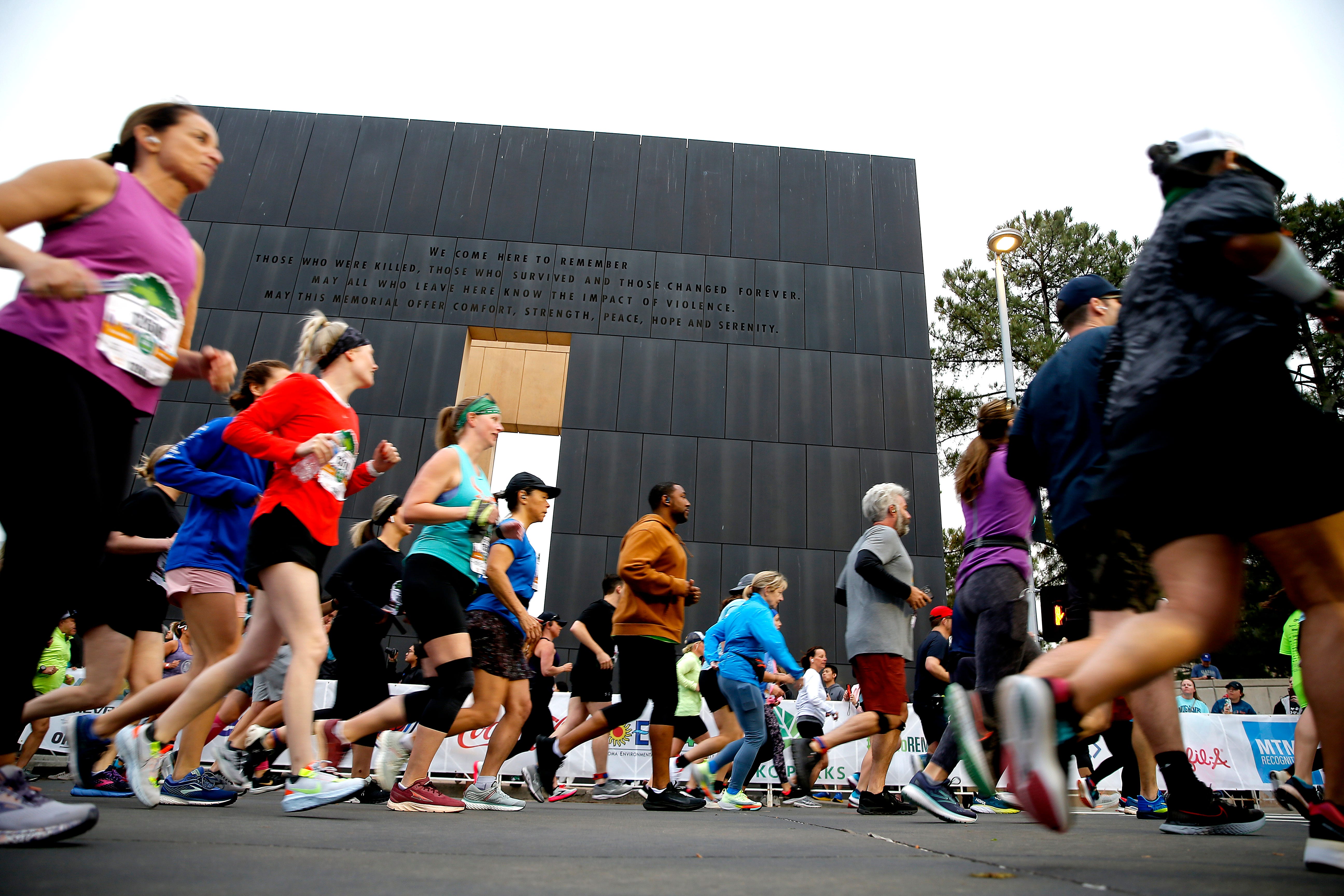OKC Memorial Marathon: Larry Qualls pauses chemo, cancer battle to run