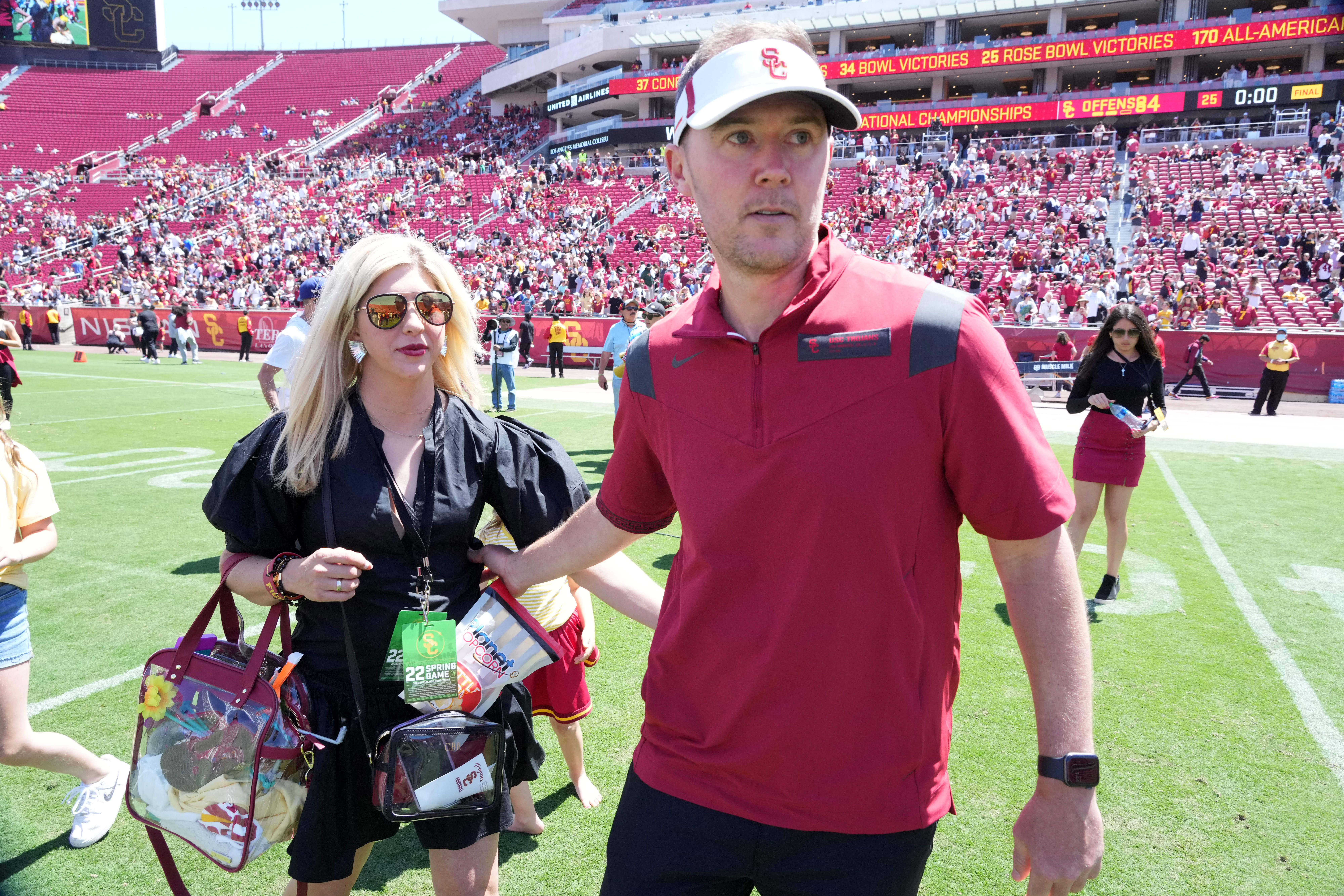 Lincoln Riley, USC generate big expectations – even at spring game
