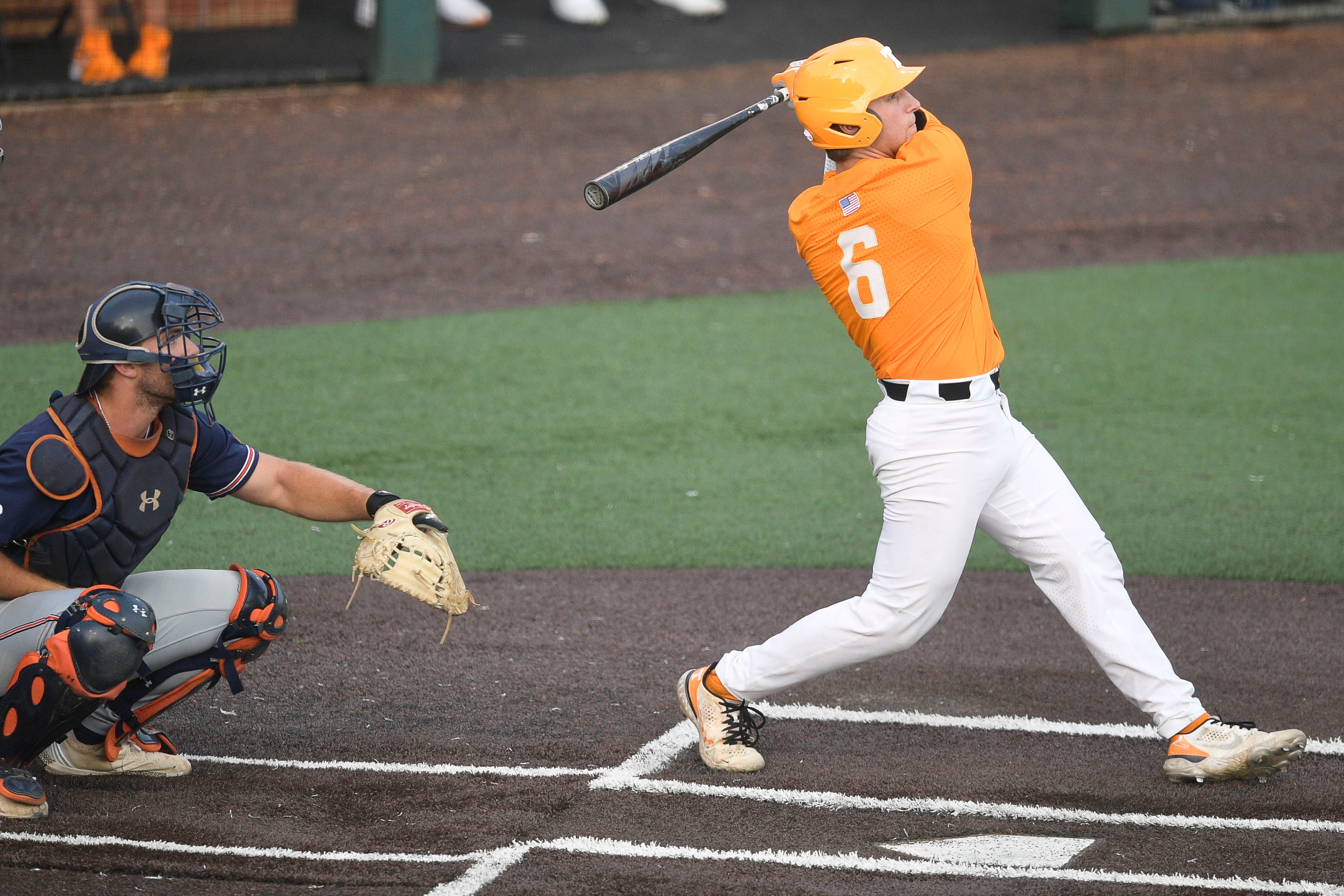 Evan Russell sets Tennessee baseball career home run record