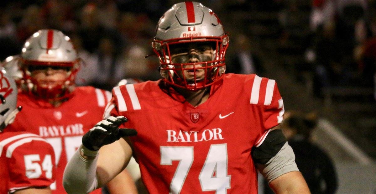 Baylor School linemanBrycen Sanders commits to Ole Miss football