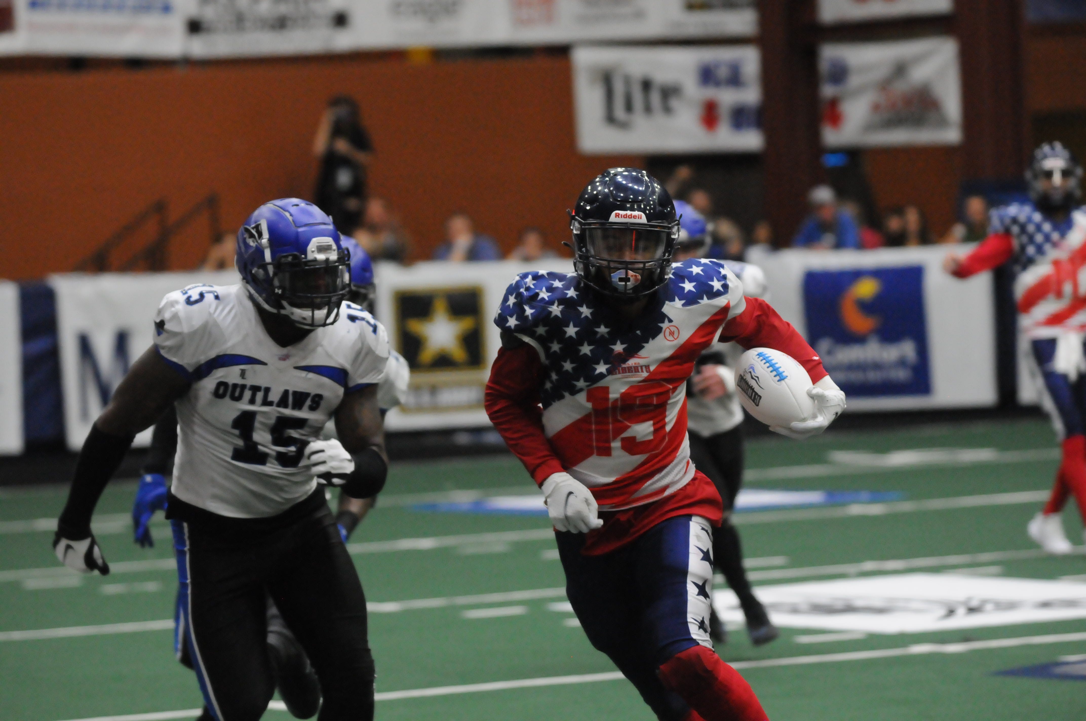 Salina Liberty indoor football brings in two new quarterbacks