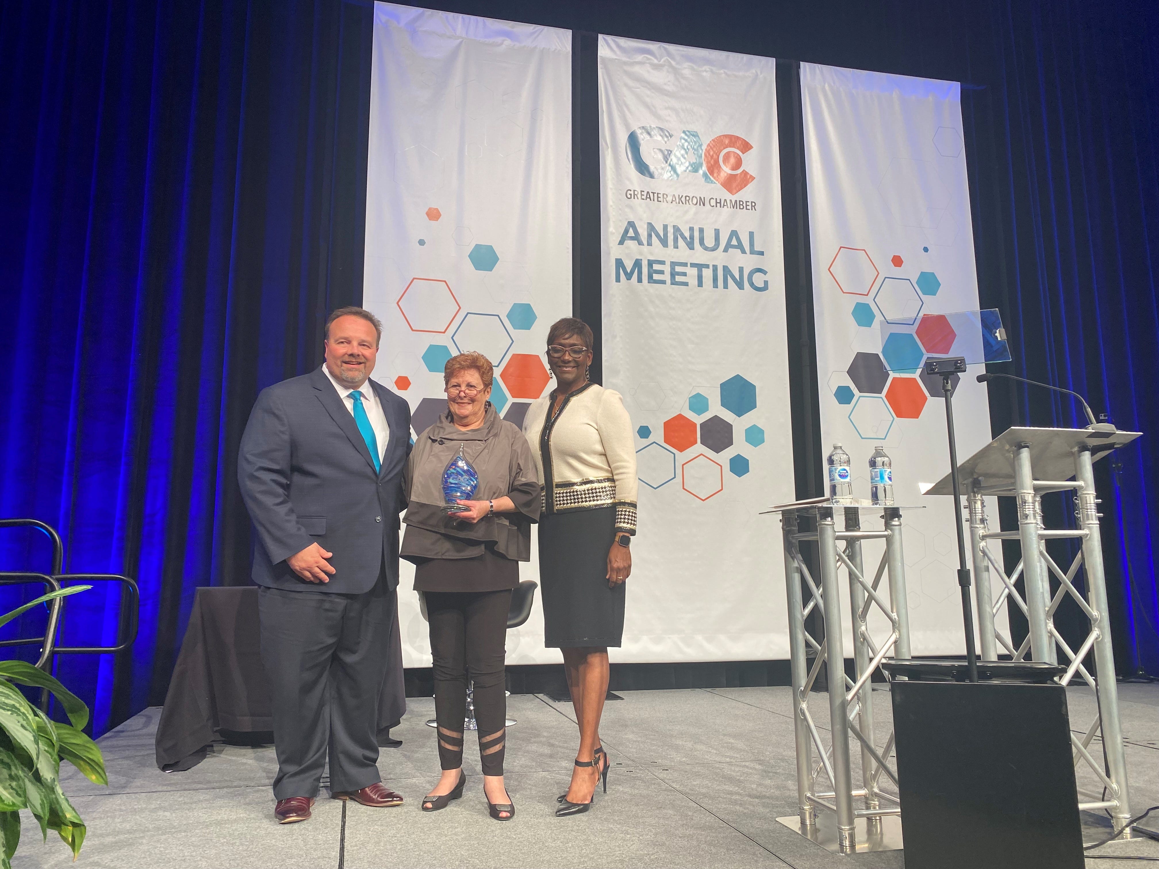 Summit County Executive Ilene Shapiro honored by Greater Akron Chamber