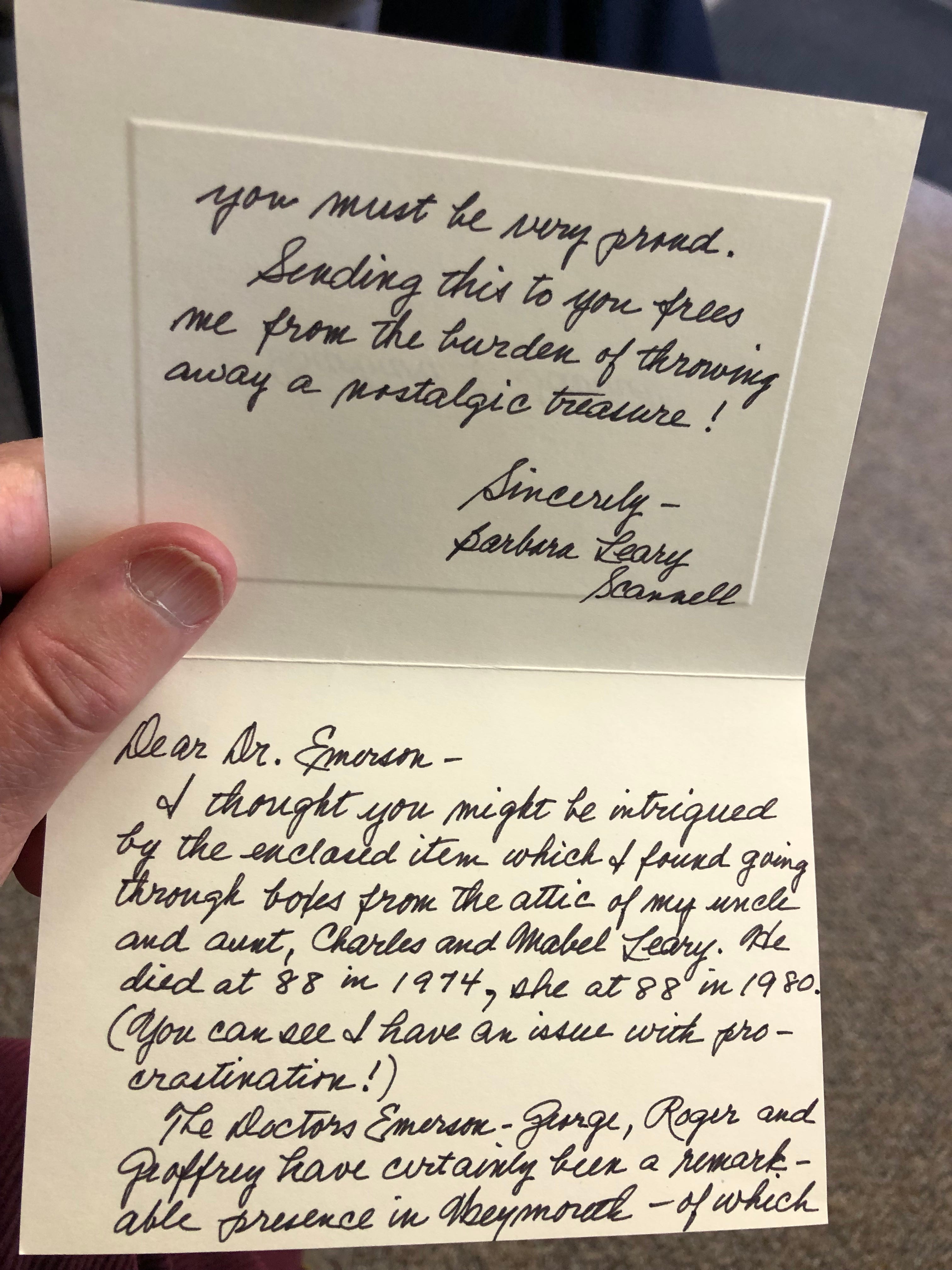 3 generations of Emerson family have practiced at South Shore Hospital