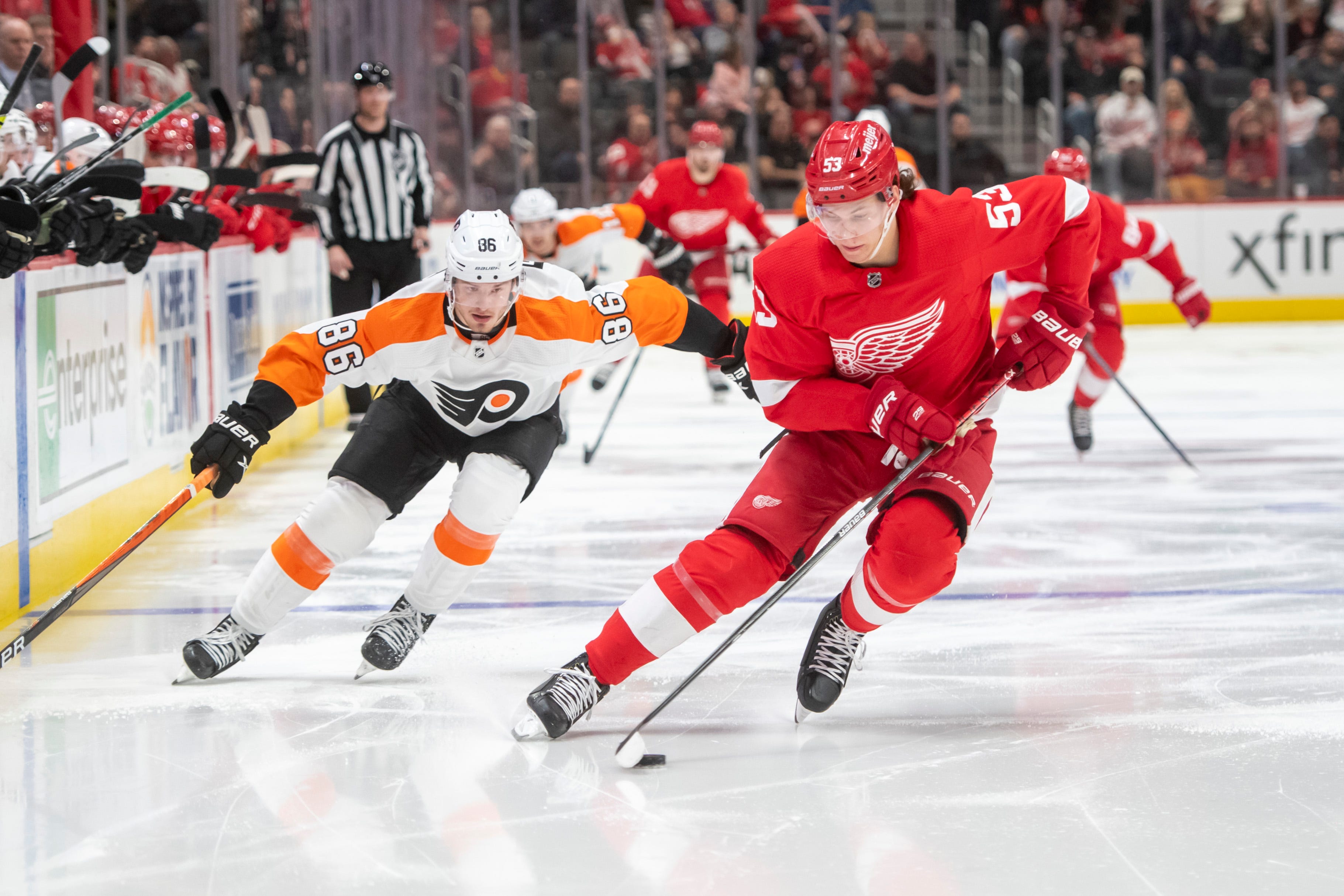 Detroit Red Wings' Moritz Seider finalist for Calder Trophy