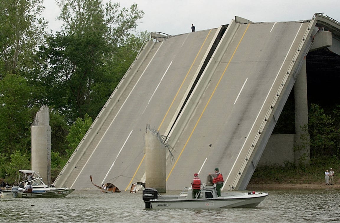 Oklahoma Highway Patrol trooper recalls Webbers Falls bridge disaster