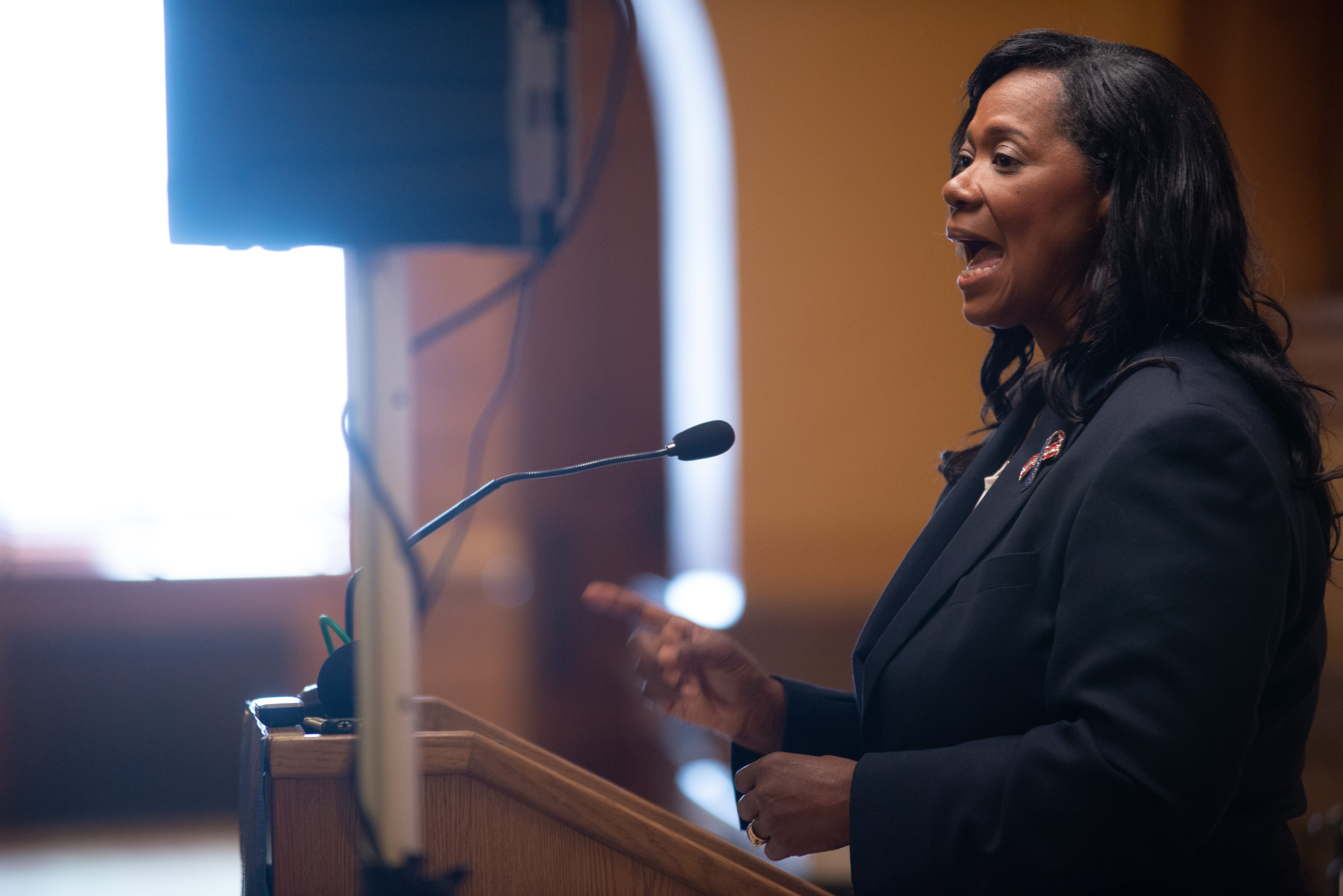 Scott Schwab, Jeanna Repass debate in Kansas secretary of state race