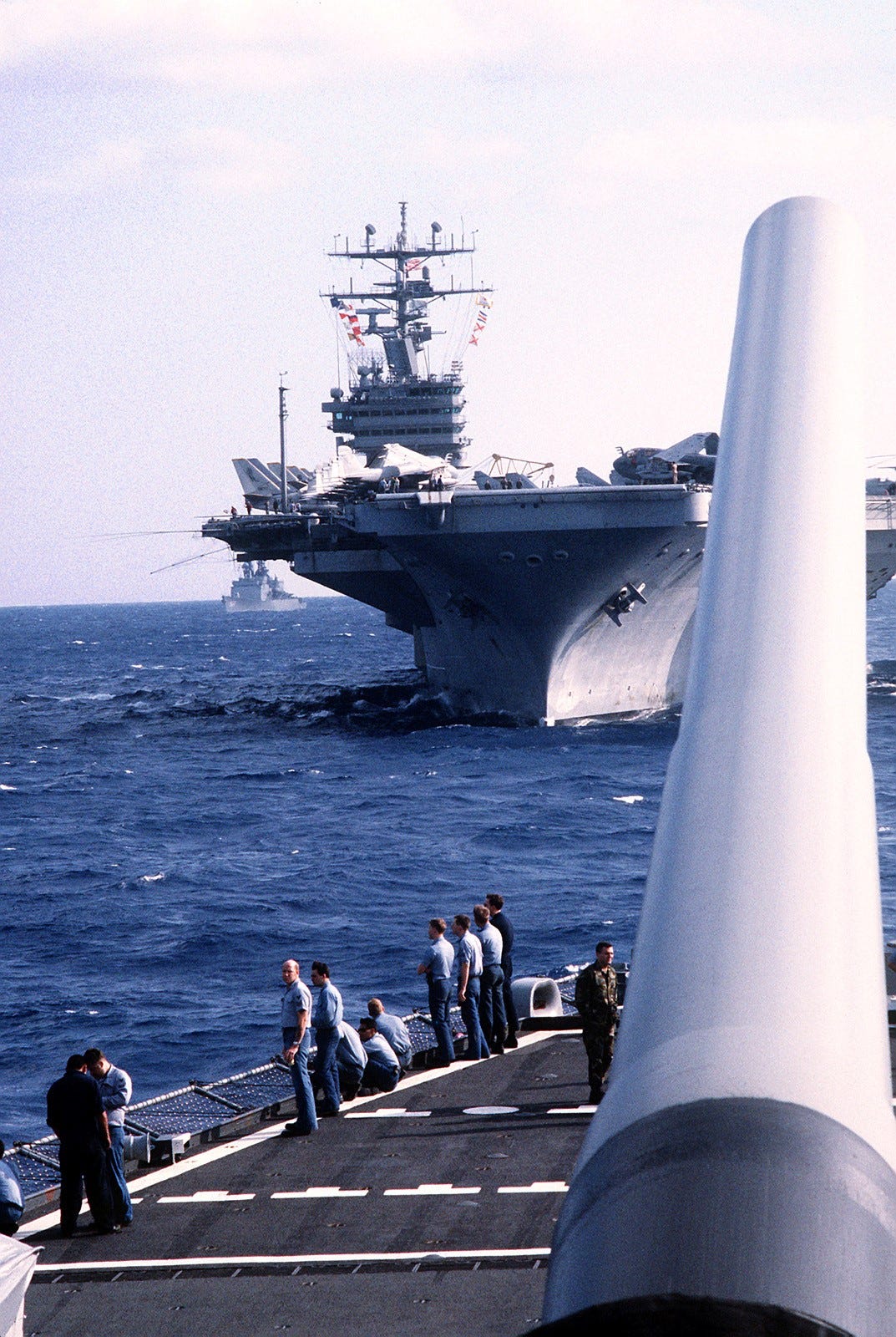 USS Nimitz, commissioned in 1975, introduced enduring era