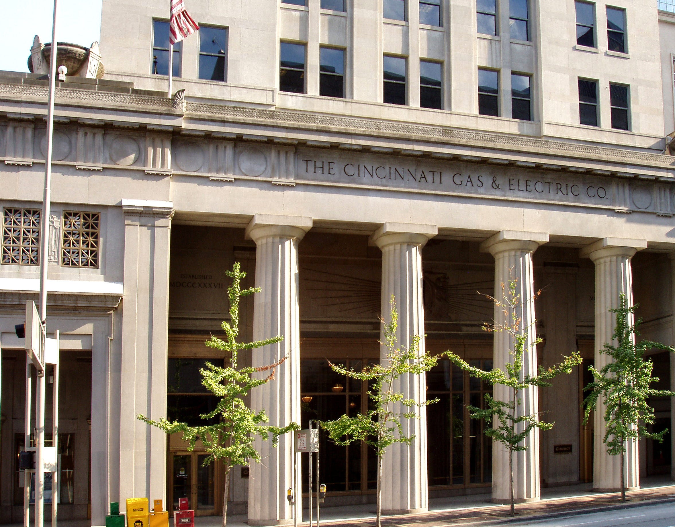 More historic buildings on Cincinnati’s East Fourth Street, Downtown