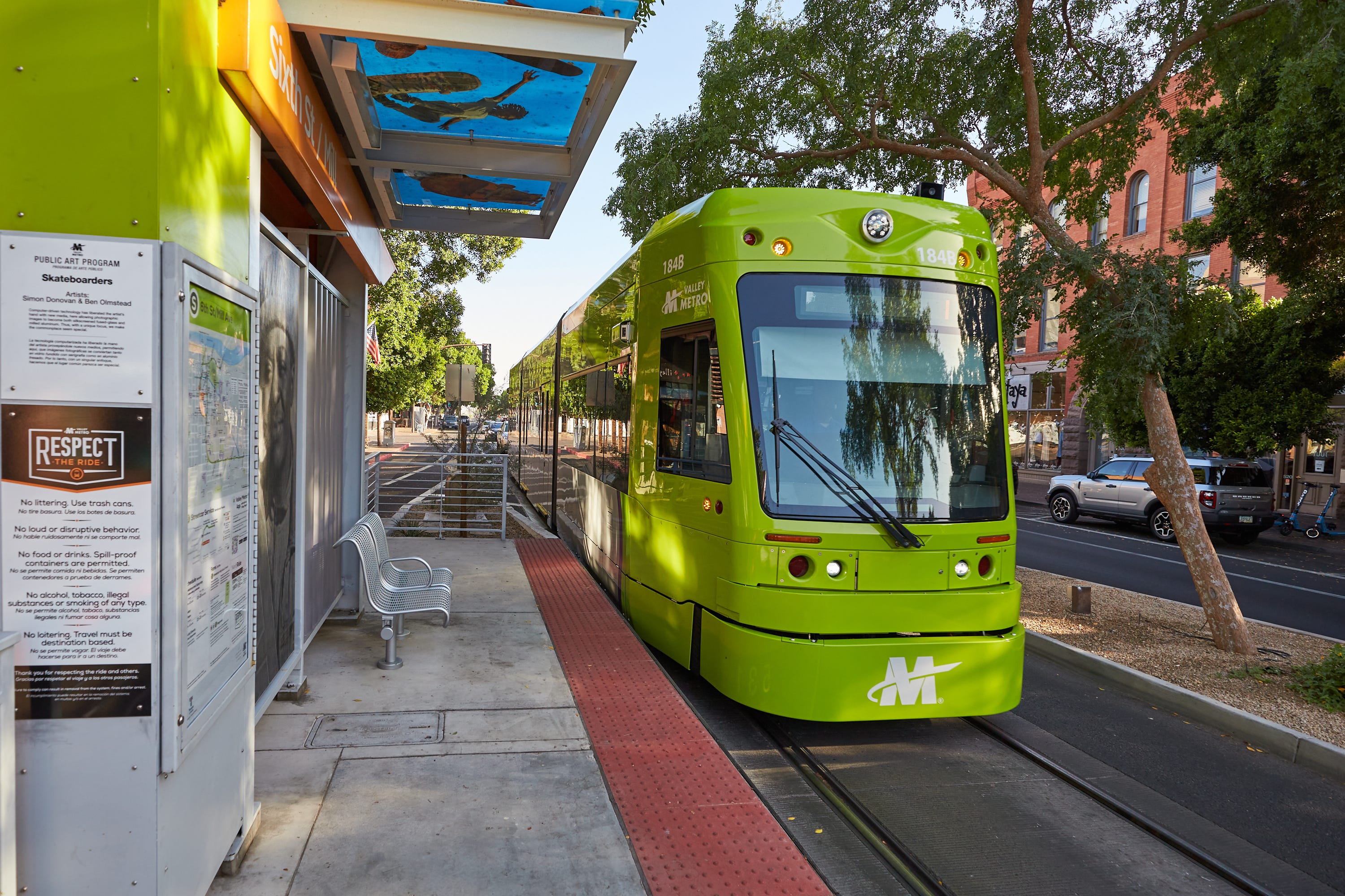 Streetcar in downtown Tempe and Arizona State University now running
