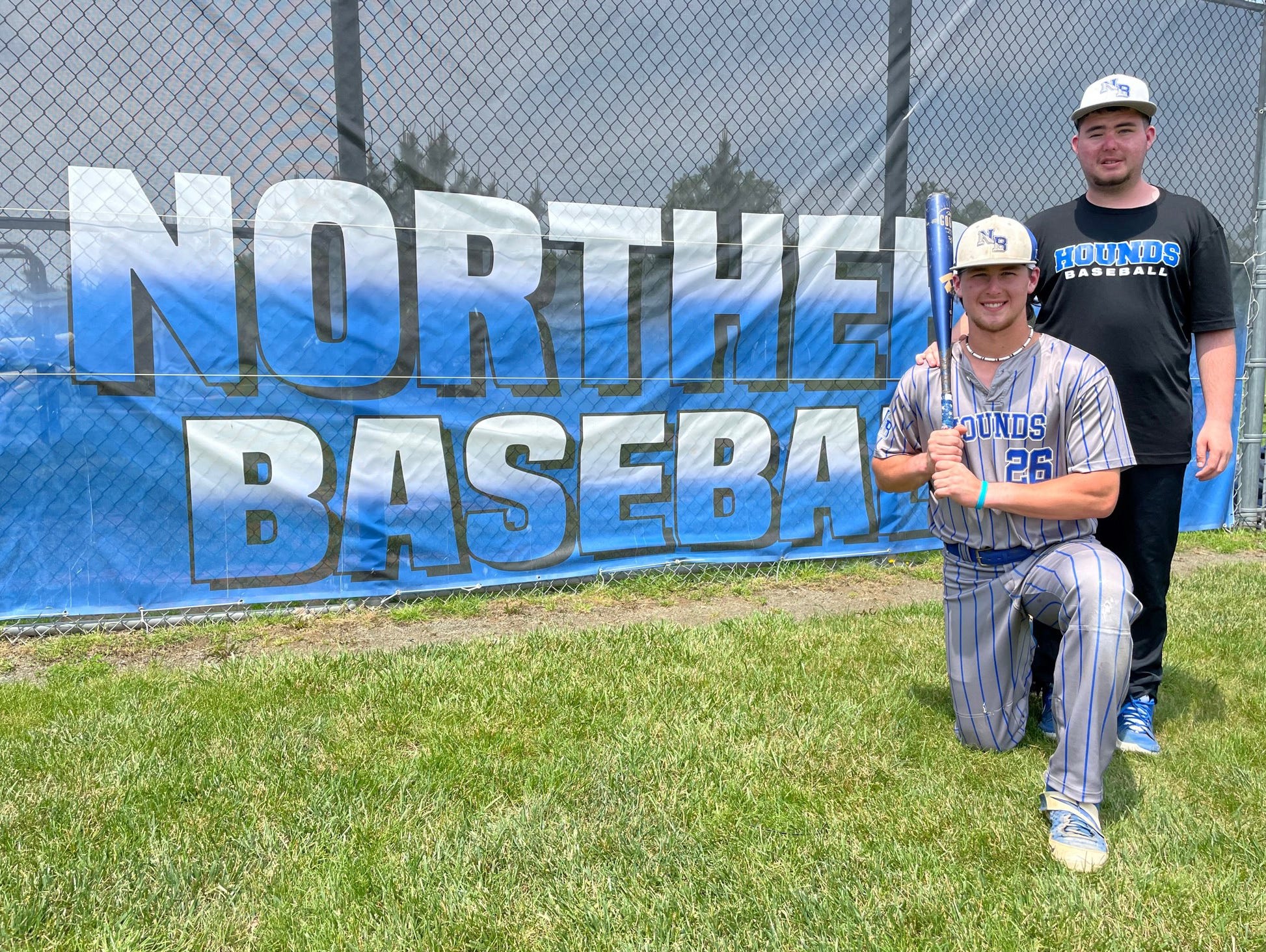 Drew Wyers motivated by twin Logan as he stars for Northern Burlington
