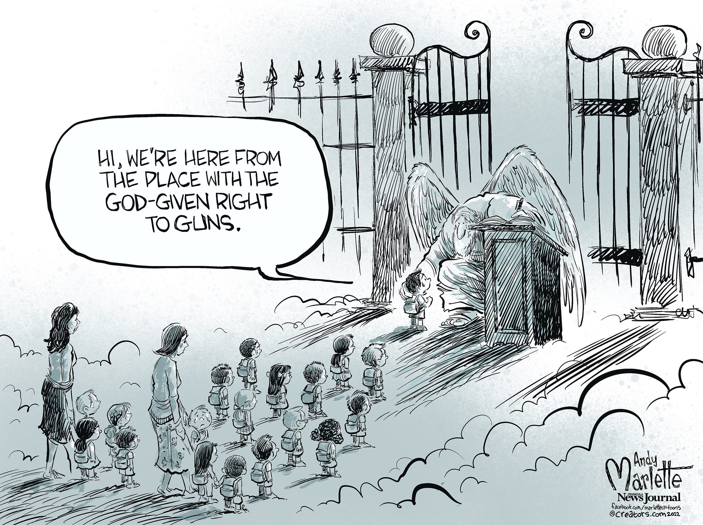 Marlette cartoon: God given rights?