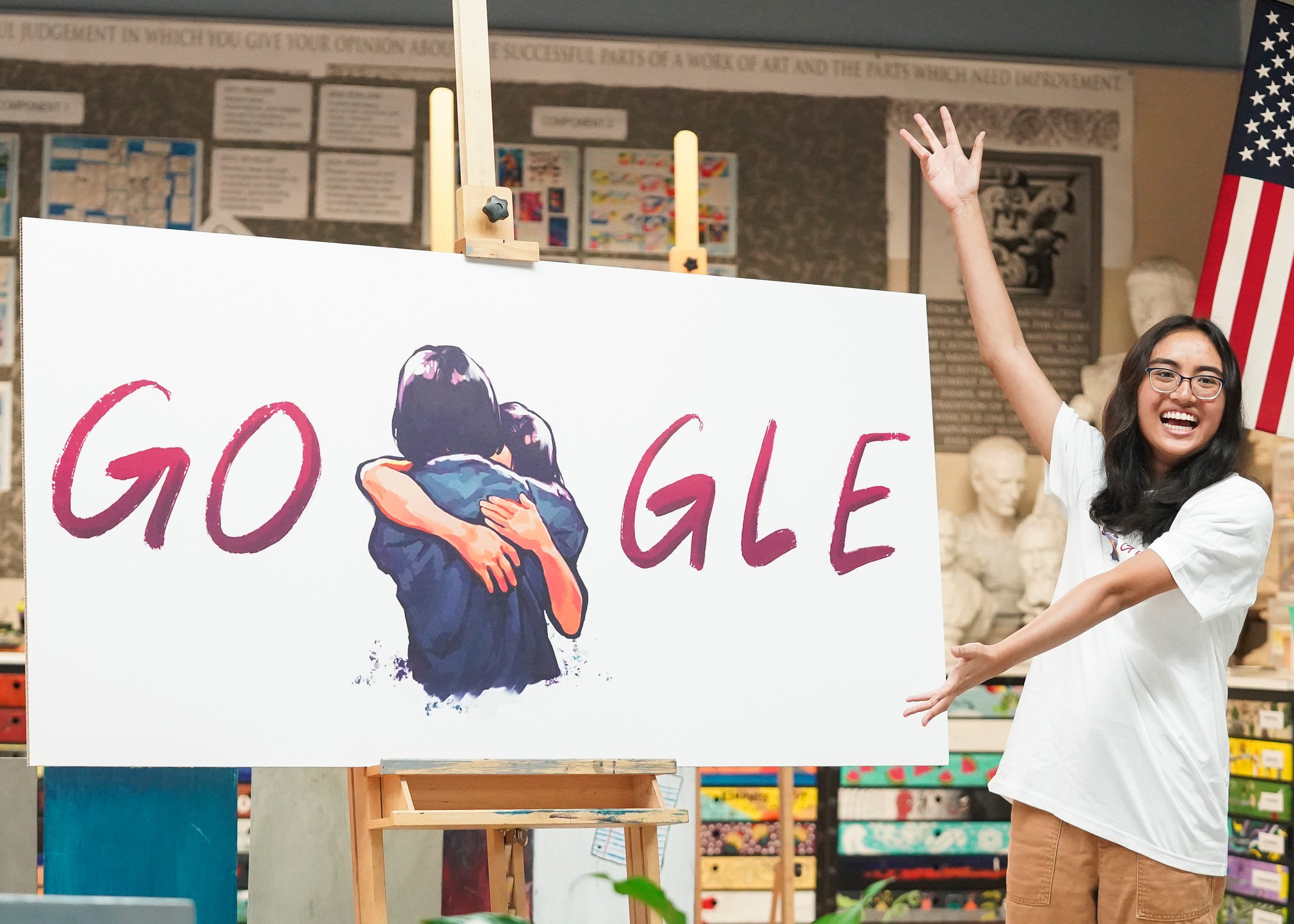 Google Doodle contest victor transforms mom's support into winning art