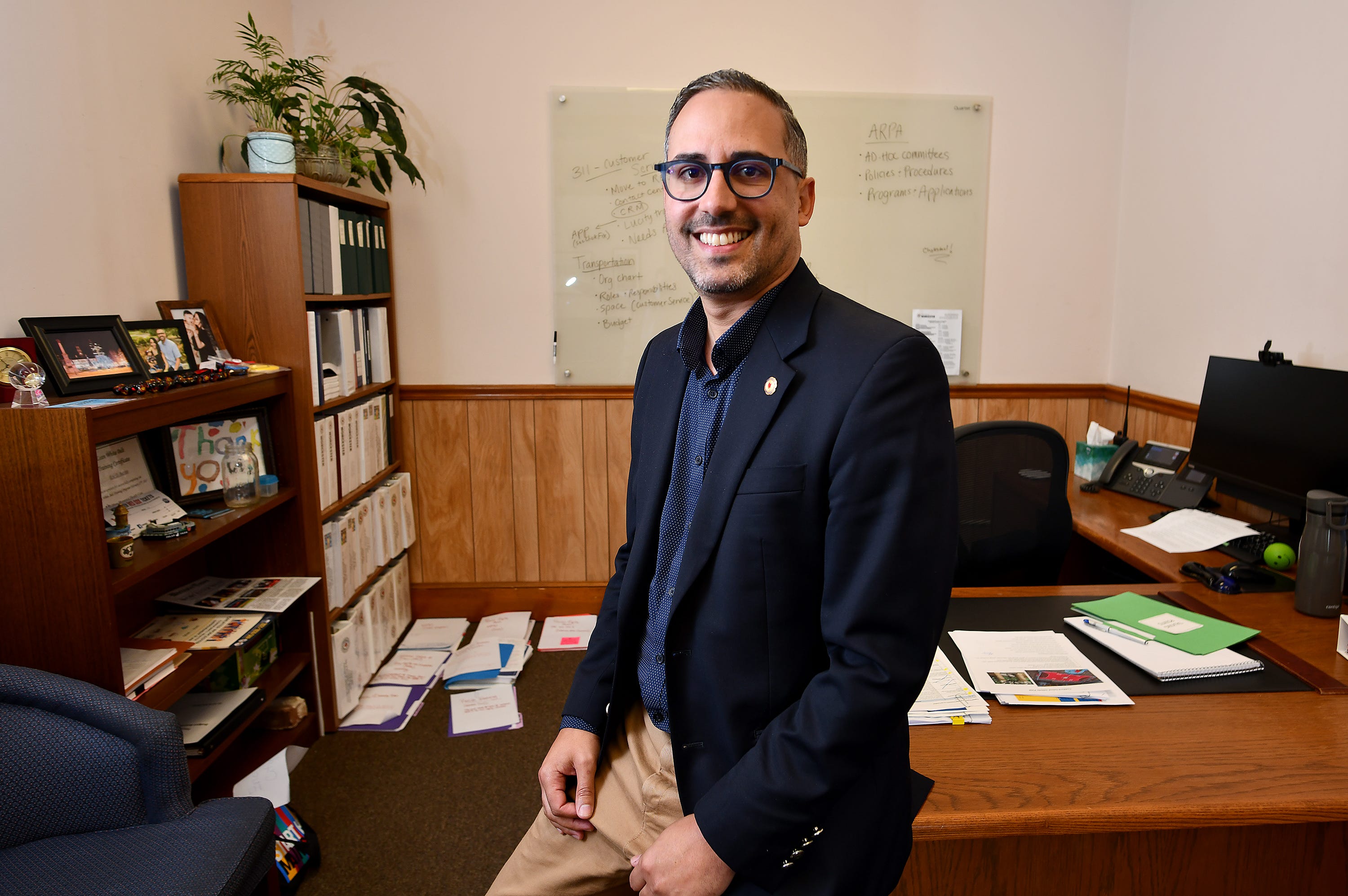 Acting Worcester City Manager Eric Batista sworn in, adds to streak of ...