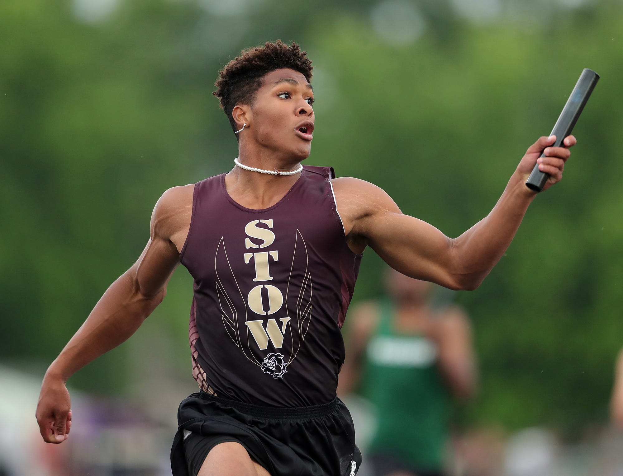 Xavier Preston leads Stow with four wins at Div. I regional track meet
