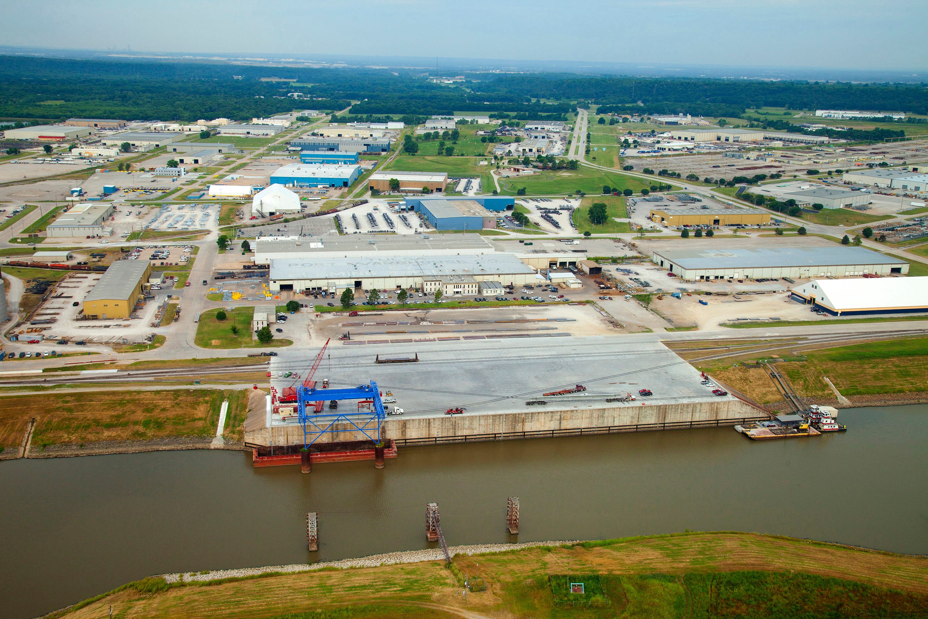 Shipping containers in store for Port of Catoosa, Port of Inola, Tulsa